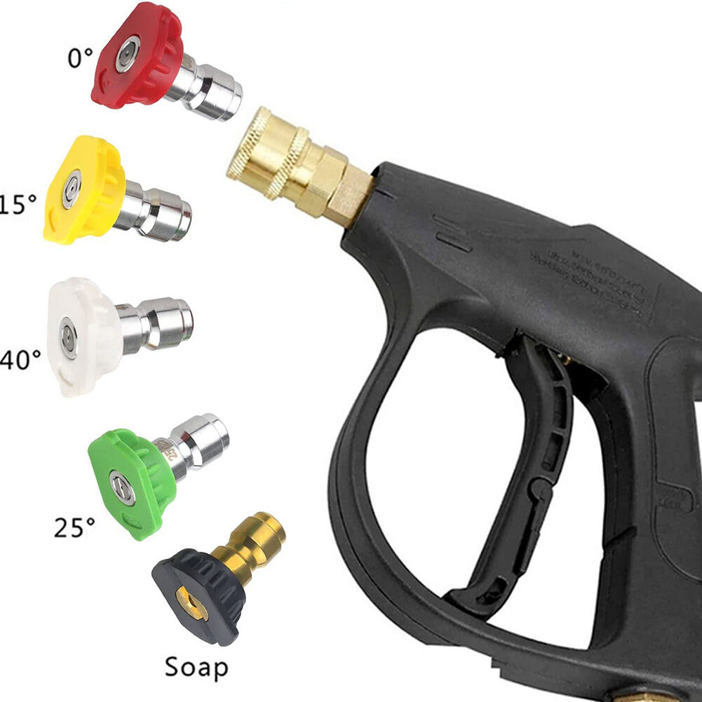 Tekanan Tinggi Quick Connect Spray Nozzle 1/4 Inch 5buah Washer Spray ...