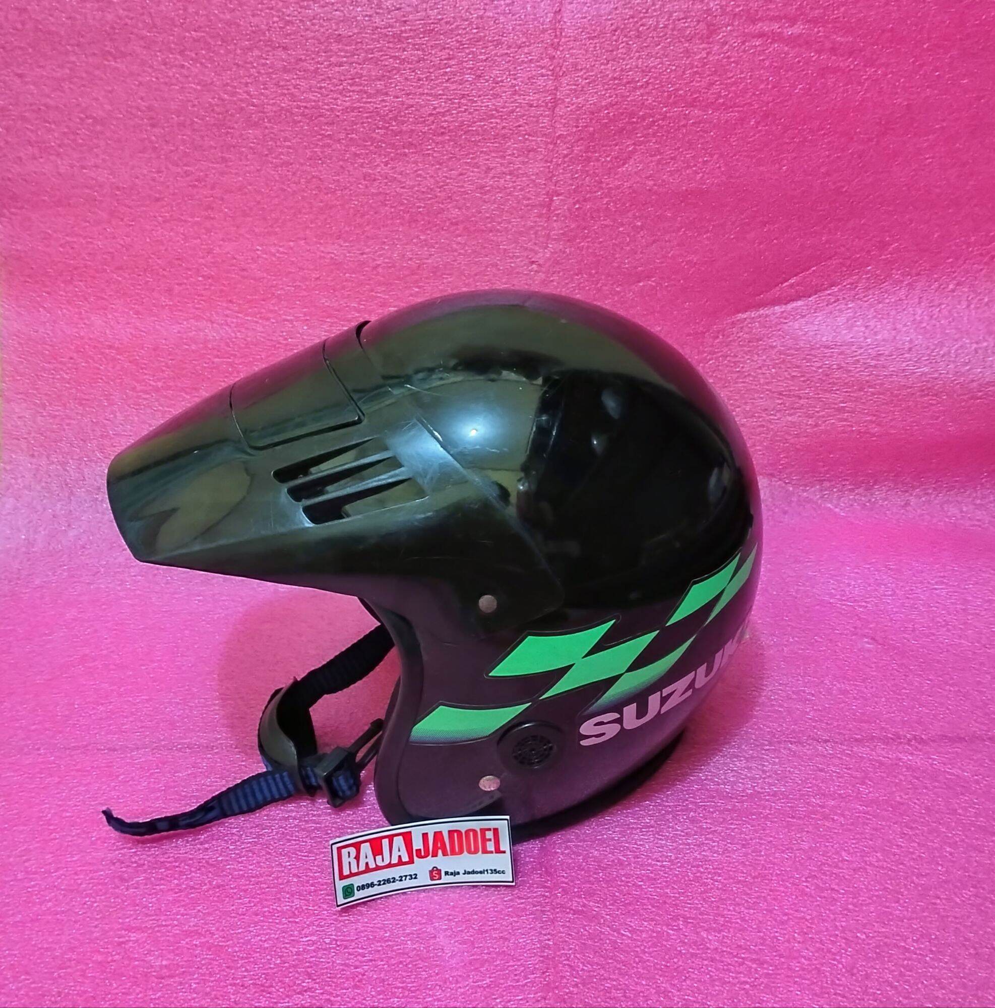 Helm Jadul Suzuki Satria Hiu Original | Lazada Indonesia