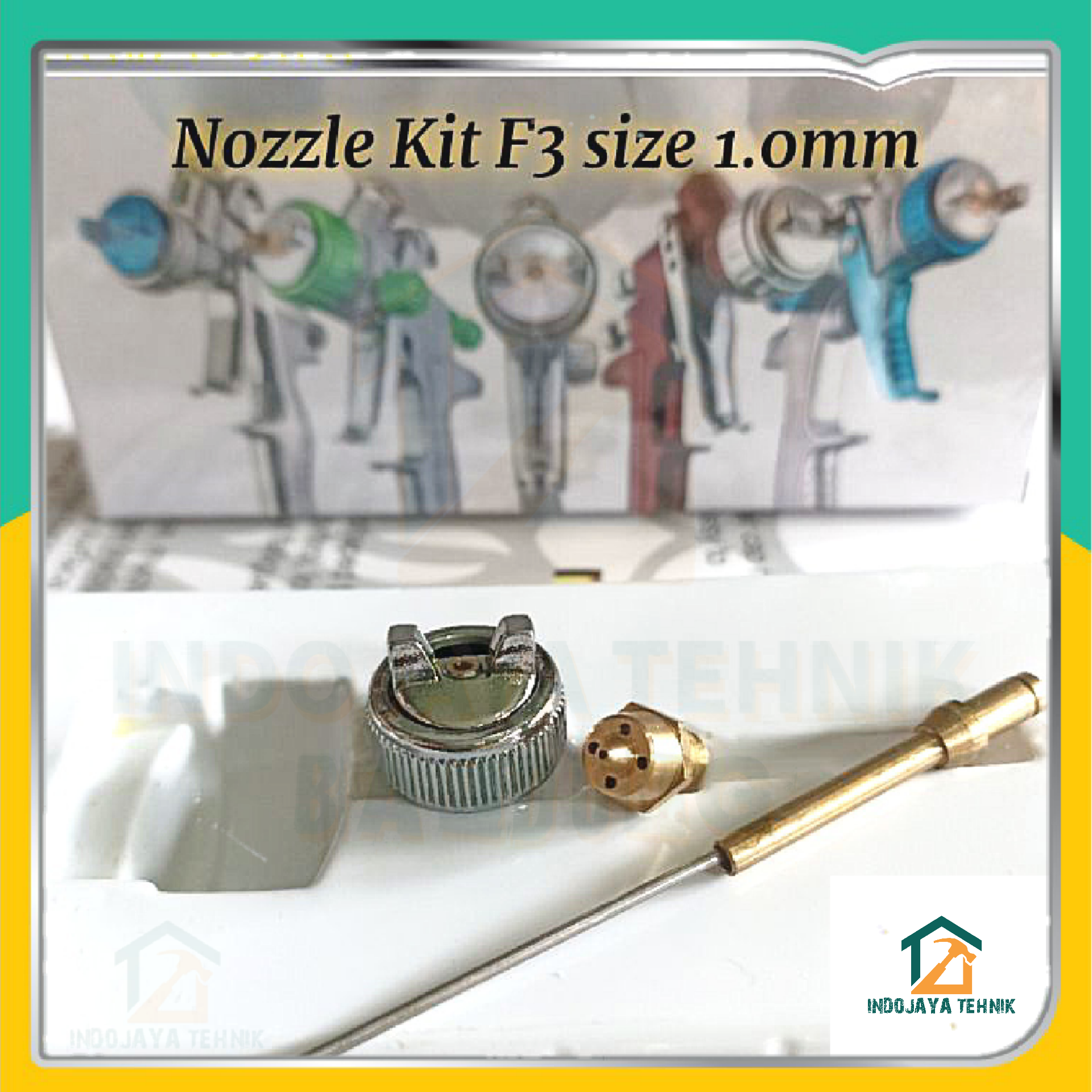 Nozzle kit Jarum Auarita F3 Ukuran 0.8 dan 1.0mm | Lazada Indonesia