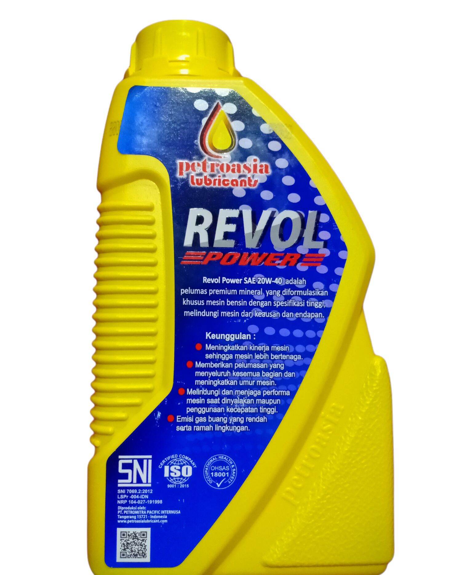 Oli Revol Power. Dari Petroasia Lubricant. Oli murah dan berkualitas ...