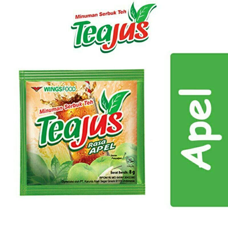 TEA JUS Renceng Teajus Semua Rasa Tejus 1Pak isi ( 60 Sachet ) | Lazada ...