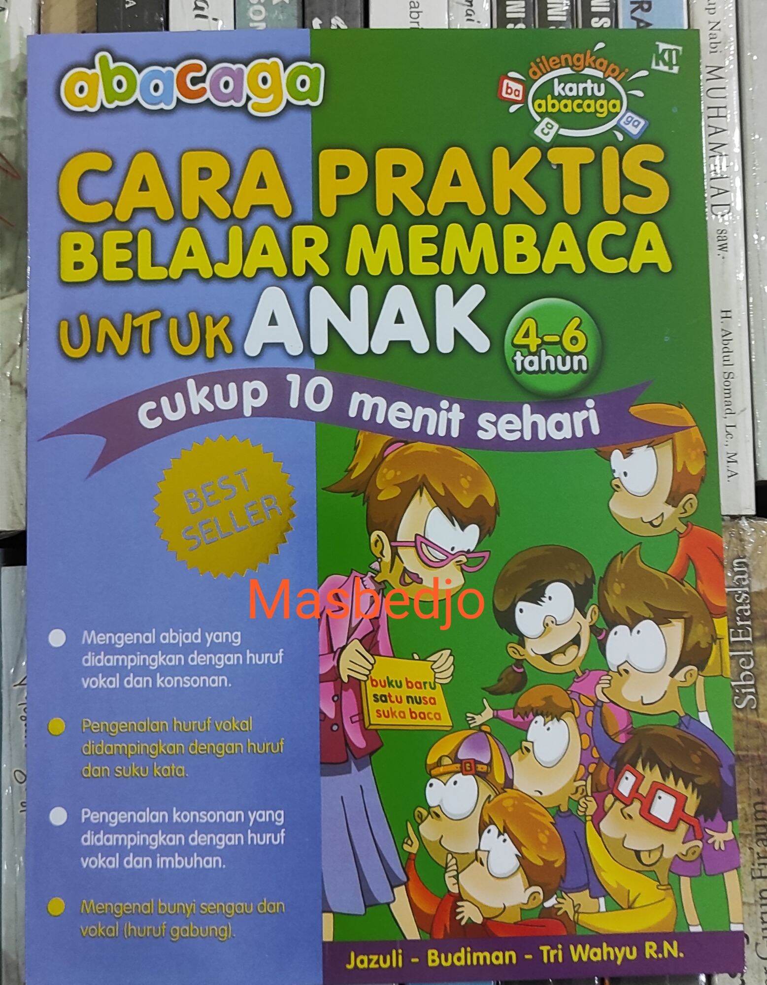 Abacaga cara praktis belajar membaca | Lazada Indonesia