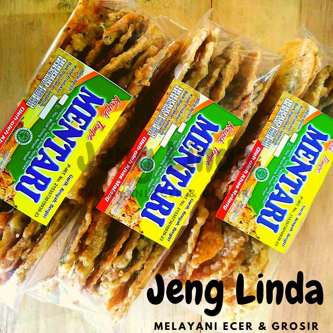 Keripik Tempe Asli Kampung Sanan Cap Mentari Oleh Oleh Malang Best ...
