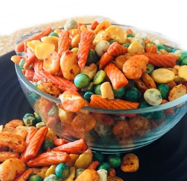 kacang koro Mix/21 putra snack/kacang koro campur/kacang/koro/Snack ...