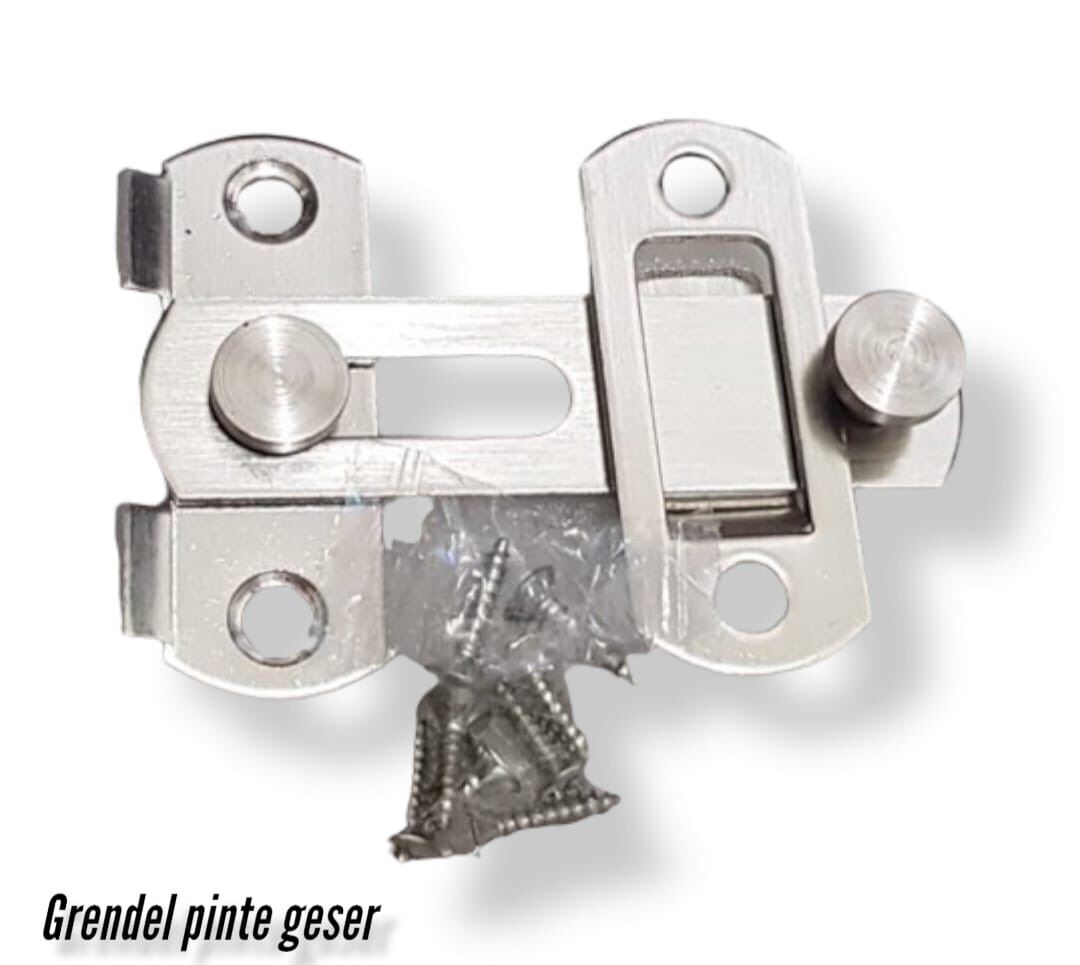 Grendel pintu geser stainless besar | Lazada Indonesia