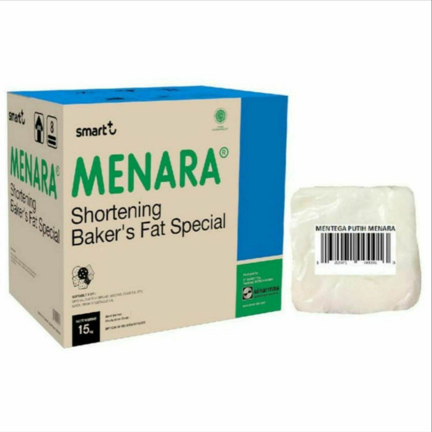 Mentega Putih Menara / Krim Putih / Shortening repack 1 kg / kilo ...