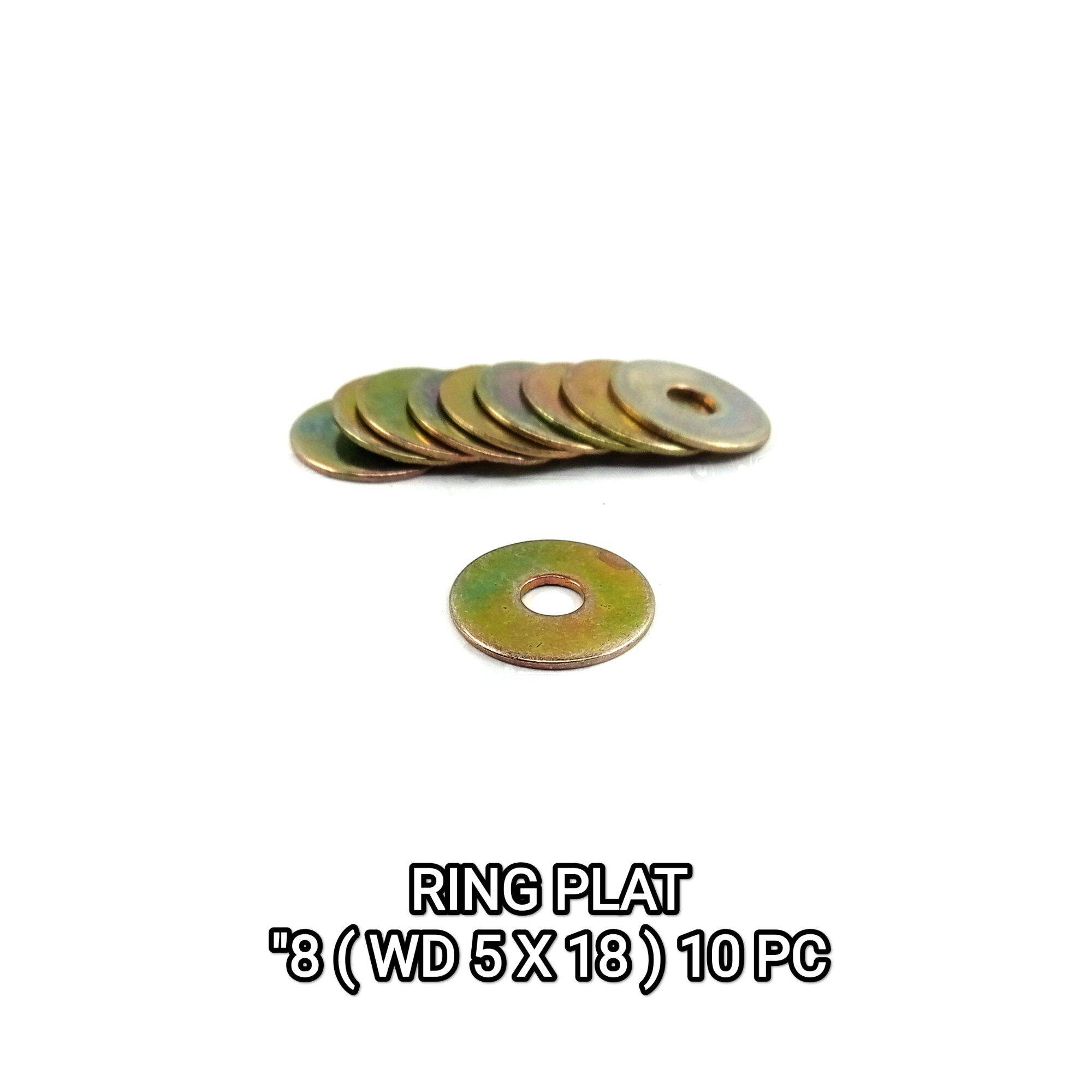 Ring Plat "8 (WP 5 X 18) Harga Per Pak Isi 10 - Reng Plate Pelat Washer ...