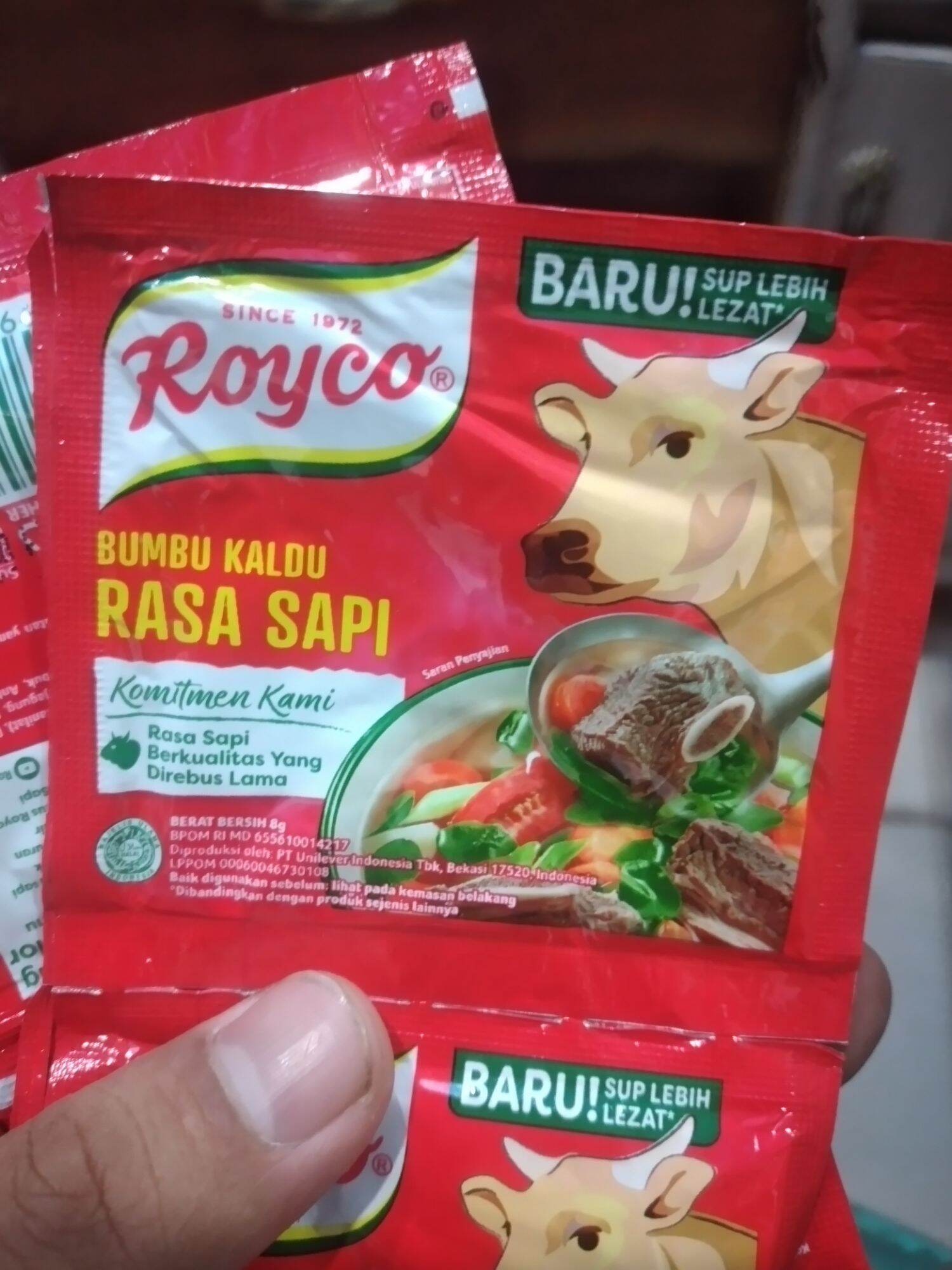 Royco 8rb ( 1 rtg isi 10 sacet ) penyedap rasa, garam nikmat | Lazada ...