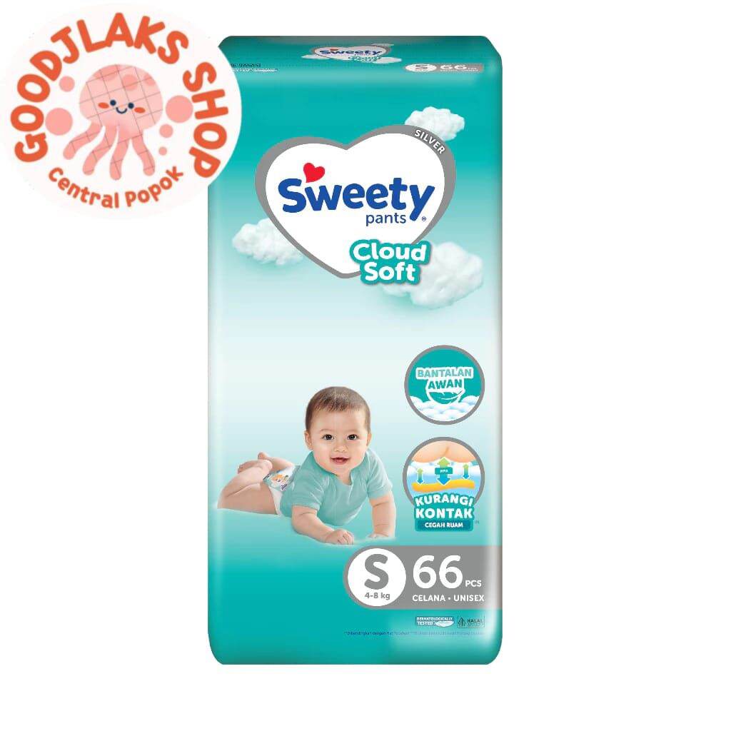 SWEETY SILVER CLOUD SOFT S66 M60 L54 XL42 XXL32 | Lazada Indonesia