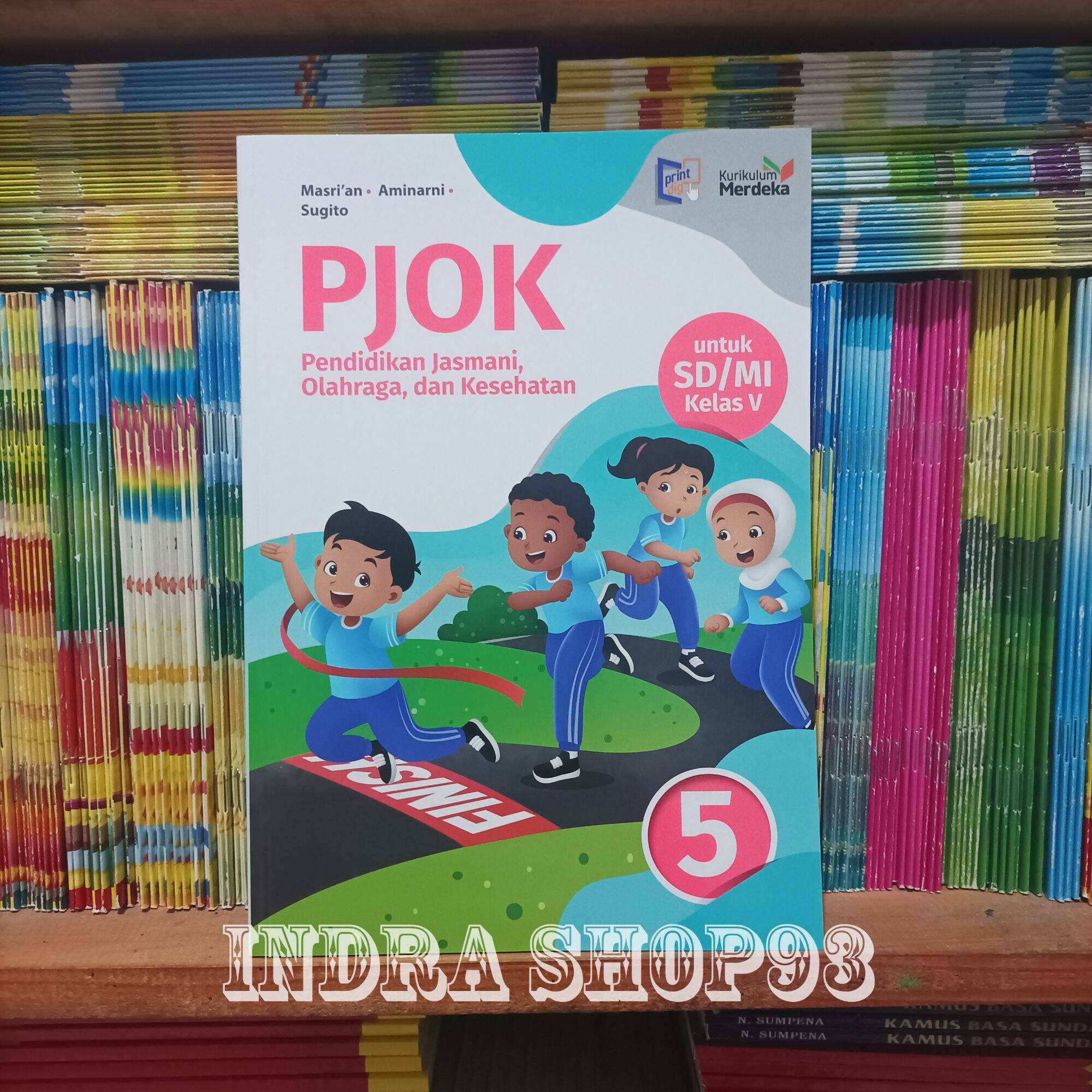 Buku PJOK Kelas 5 SD Kurikulum Merdeka Erlangga | Lazada Indonesia