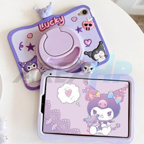 Kuromi Ring Squishy Case Casing Cover Anak Kids iPad Pro 5 11 Inch M4 ...