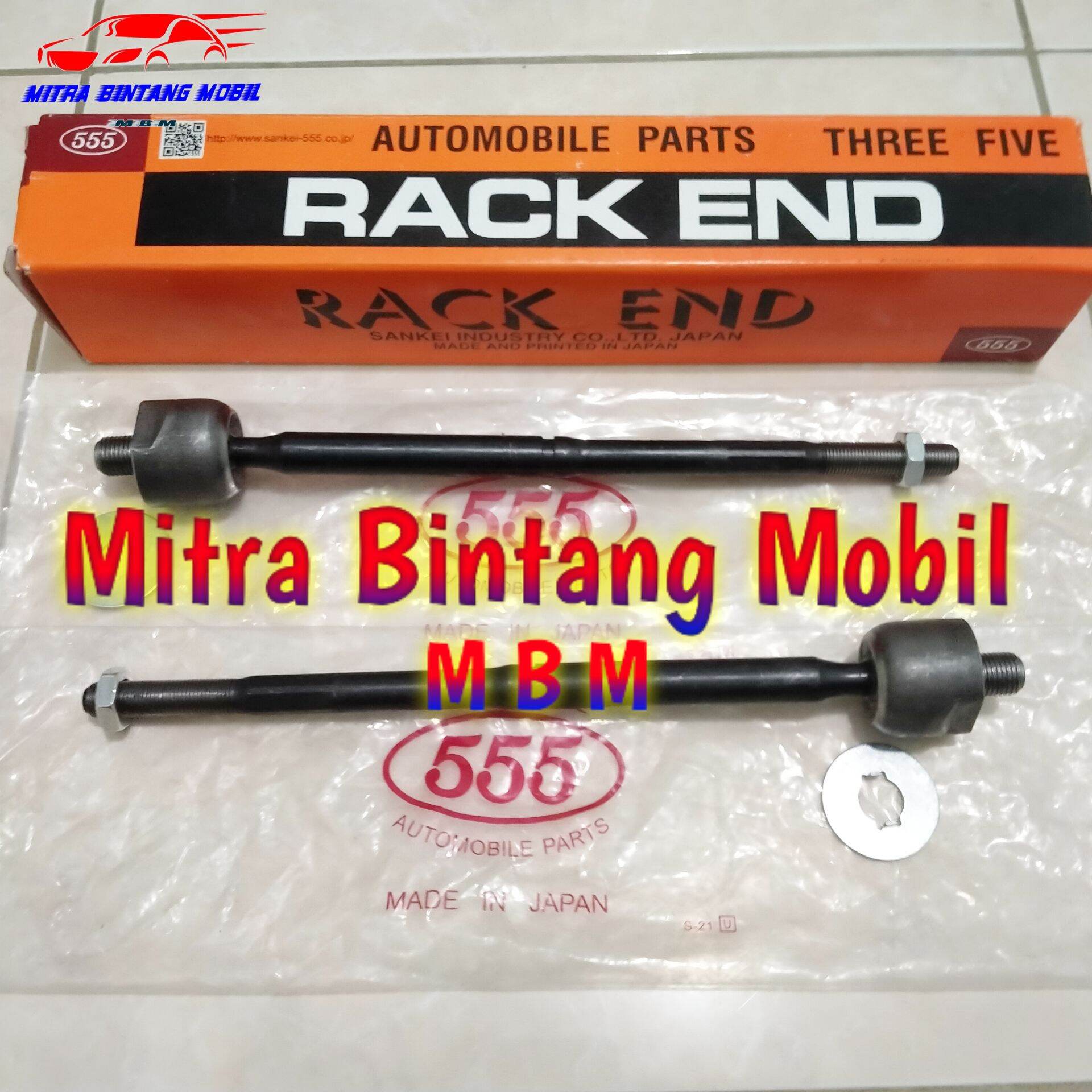 Rack end Long Tie Rod Avanza Xenia Veloz Merek 555 Asli Japan | Lazada ...