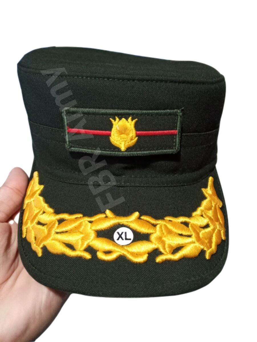 topi pdh pamen tni ad lengkap dengan pangkat | Lazada Indonesia