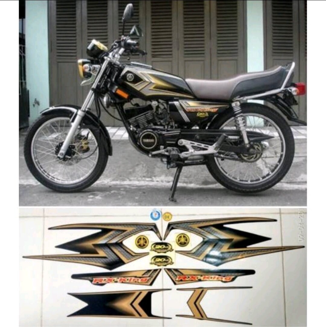 Striping Yamaha RX King Special Edition 20th Anniversary Set | Lazada ...