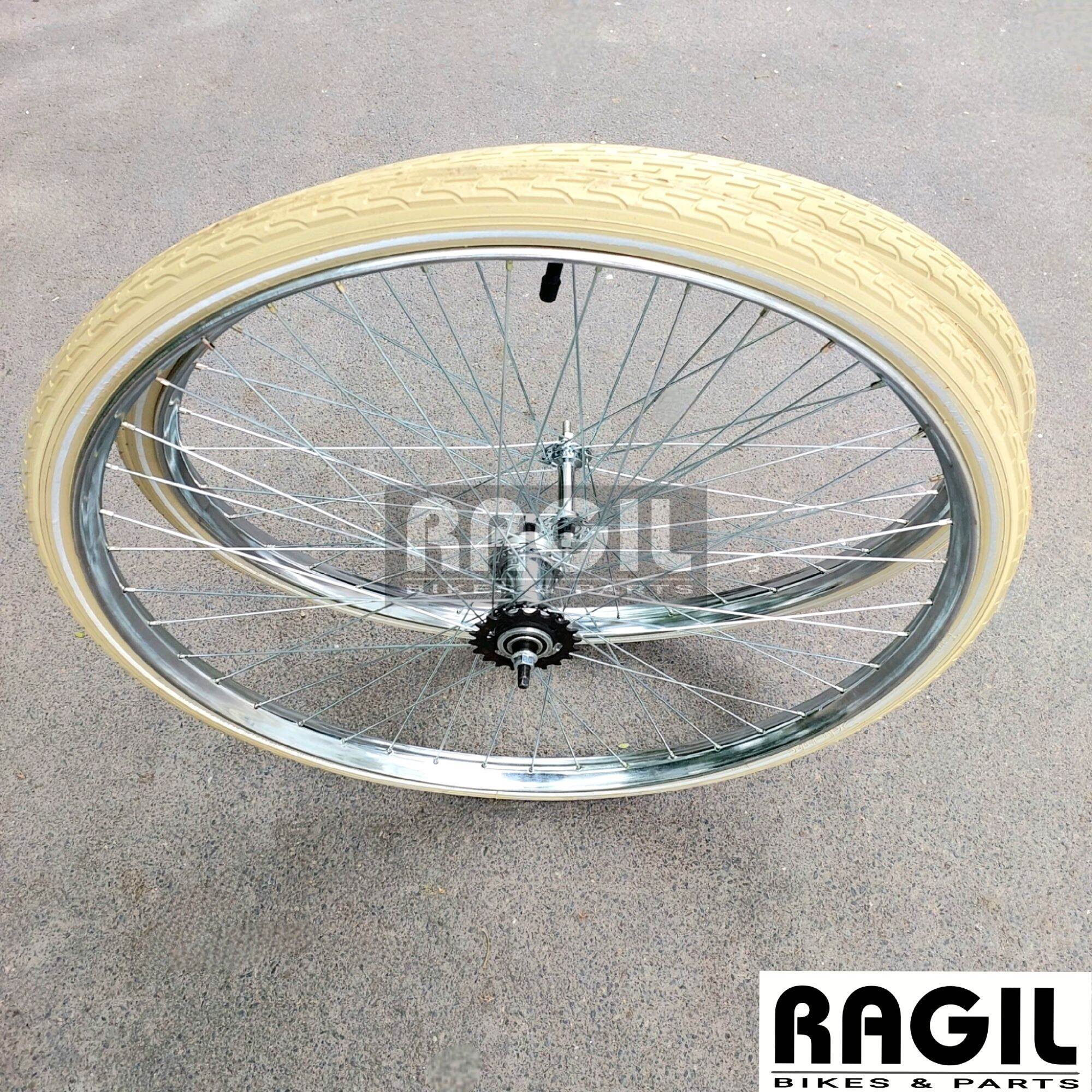 WHEELSET SEPEDA 28 ONTHEL ARAYA RODA JADI DEPAN BELAKANG REM TORPEDO ...