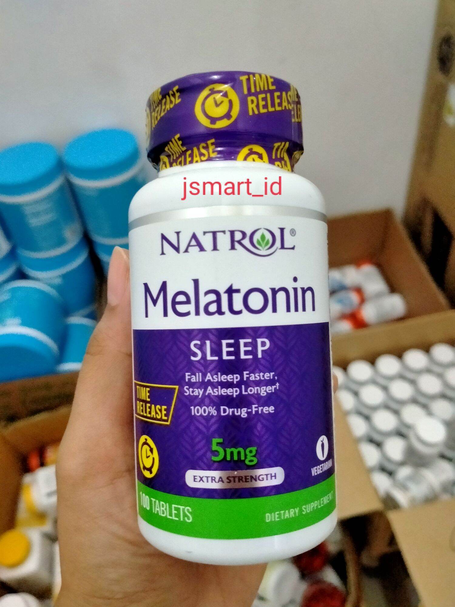 NATROL MELATONIN SLEEP 5MG ISI 100 NATROL | Lazada Indonesia