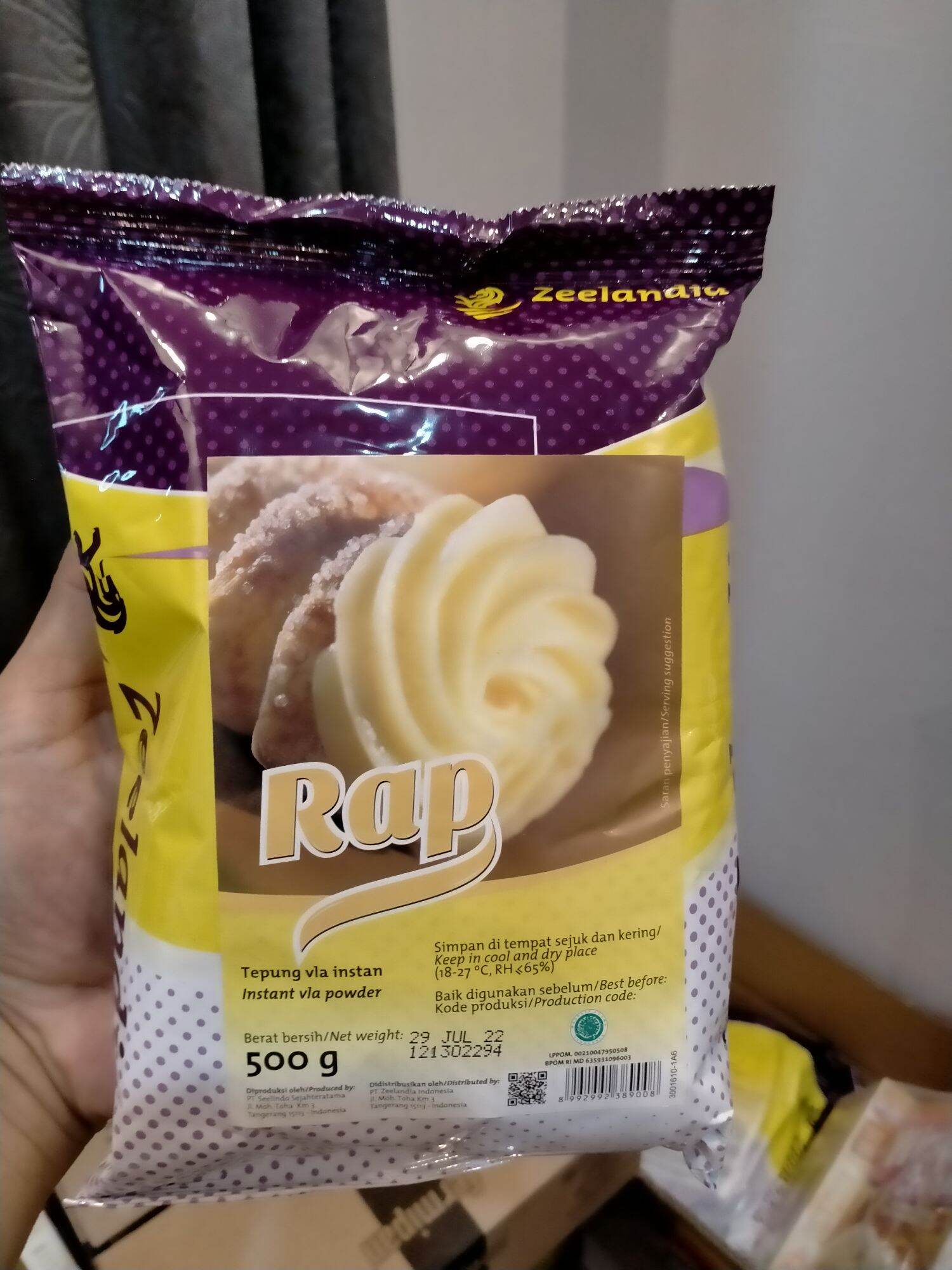 Rap vla instan zeelandia 500gr | Lazada Indonesia