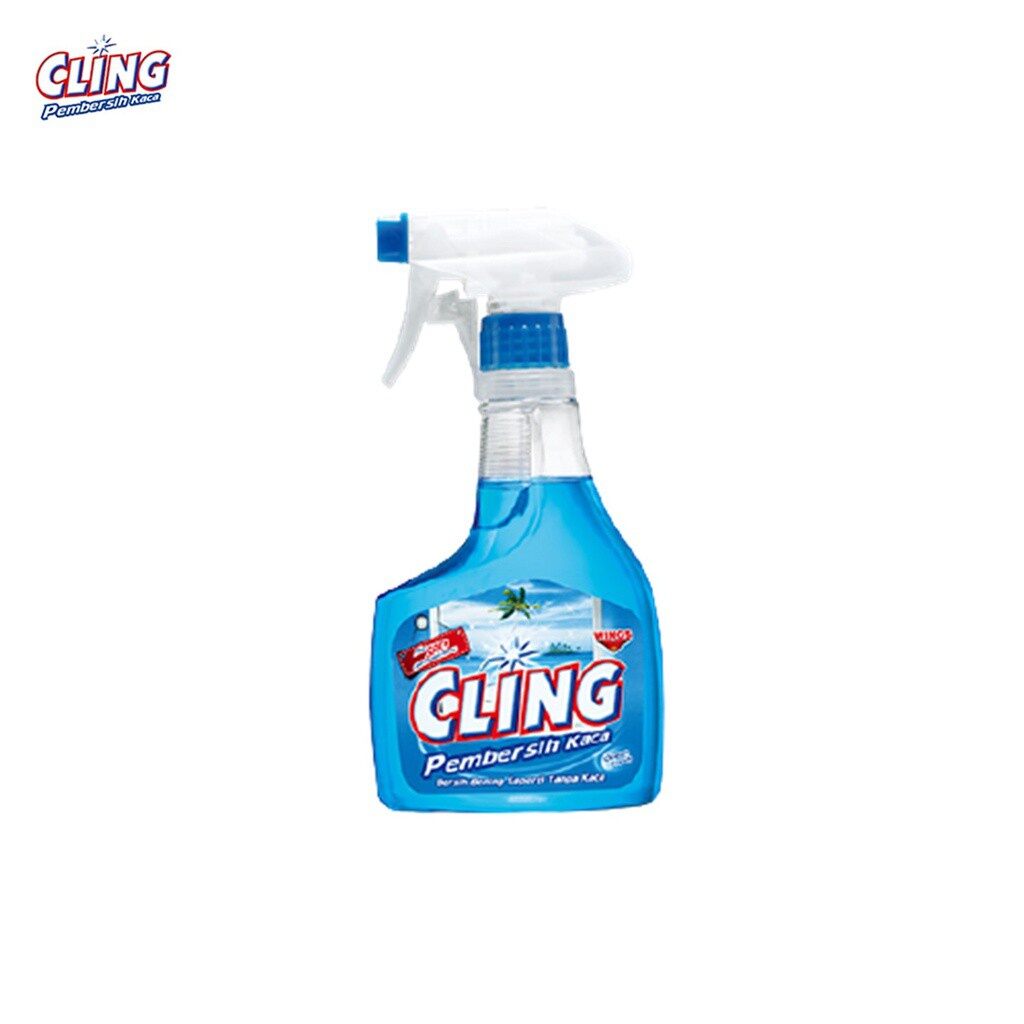 Cling Pembersih Kaca Cling Botol Spray 440 Ml Cairan Pembersih Kaca ...