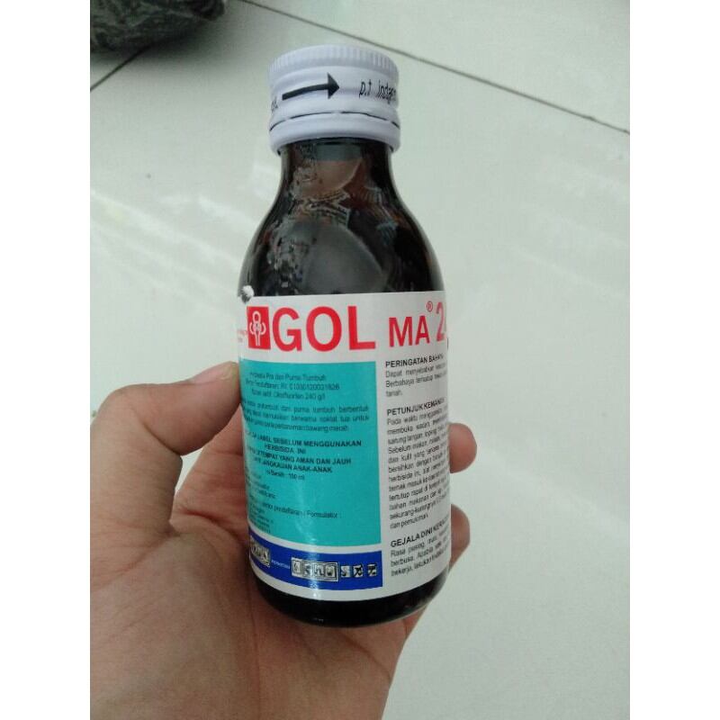 Golma 100ml herbisida obat rumput obat pertanian obat sawah | Lazada ...