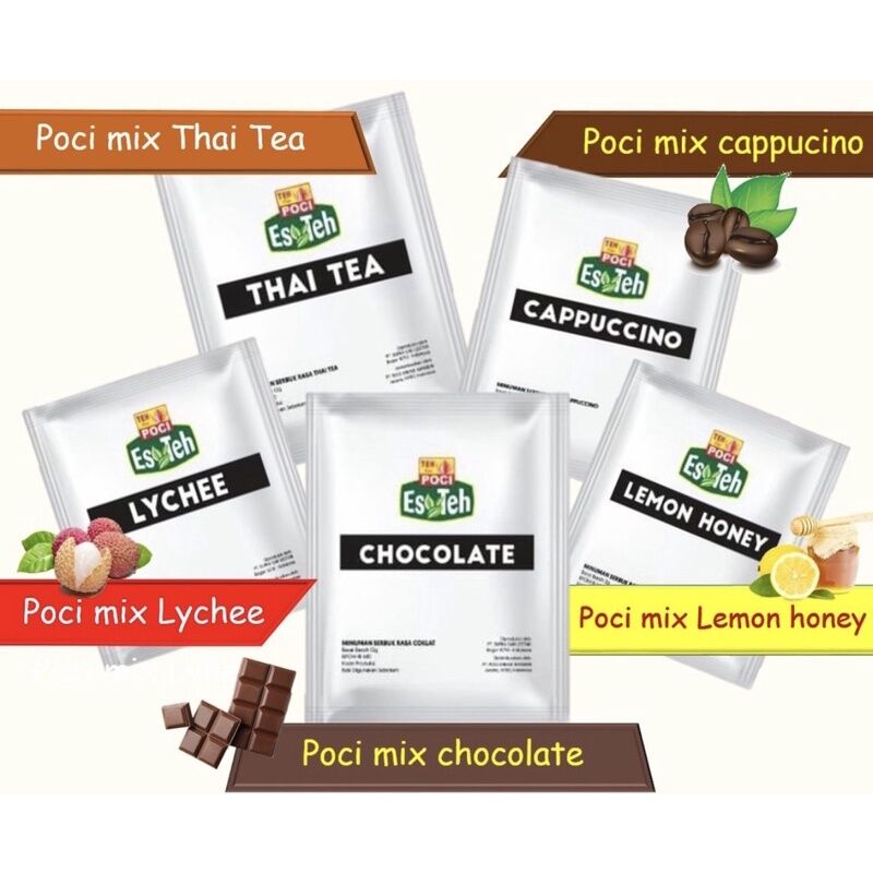 Teh Poci Mix Rasa All Varian Rasa 1 pcs/sachet | Lazada Indonesia