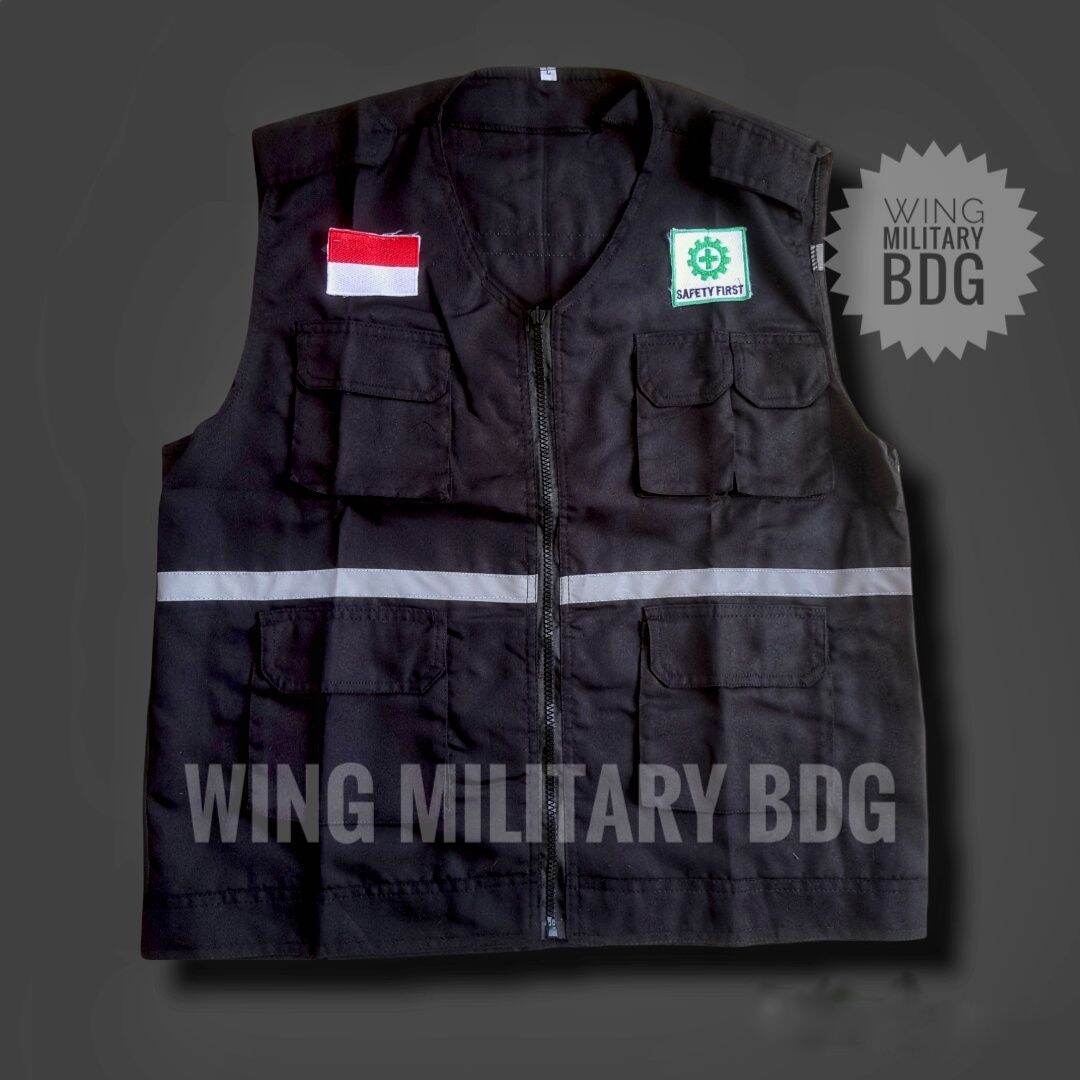 ROMPI SAFETY PROYEK BAHAN TWILL/ROMPI K3 FREE BORDIR | Lazada Indonesia