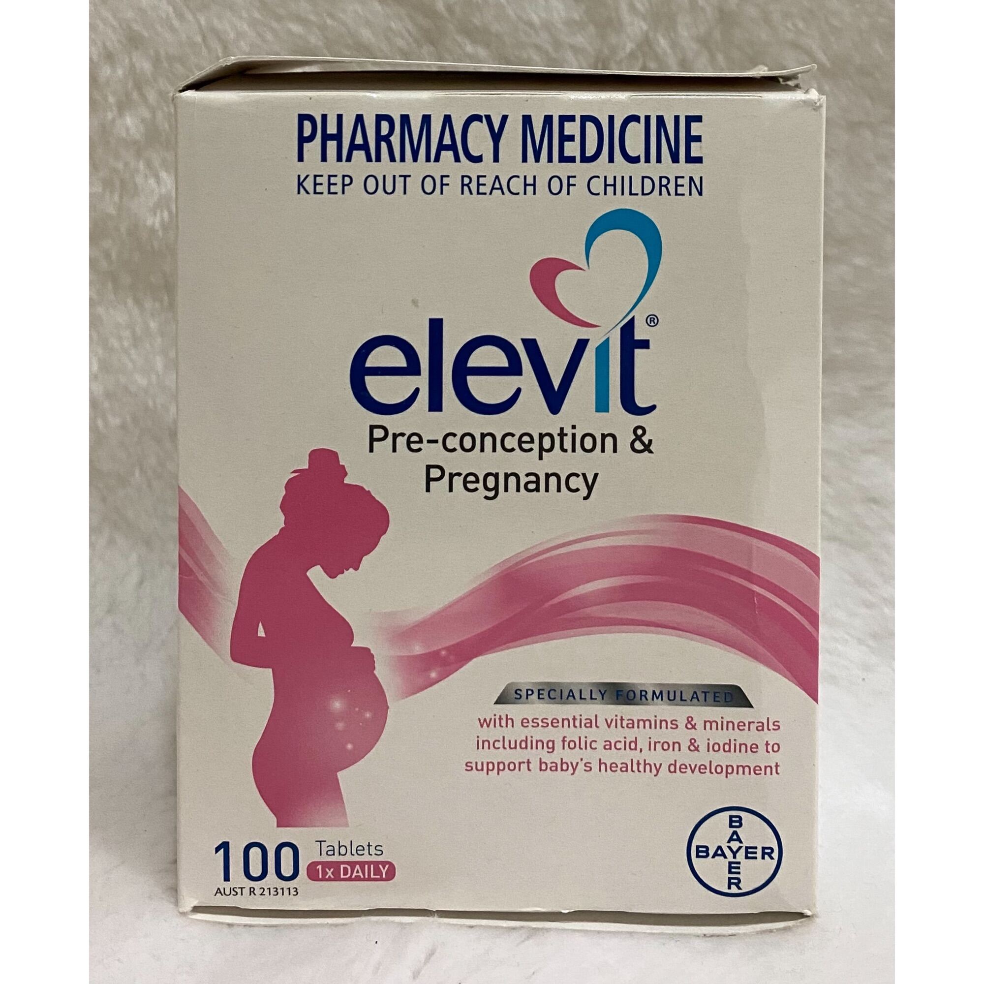 Elevit pregnancy multivitamin produk Australia 100 tablet | Lazada ...