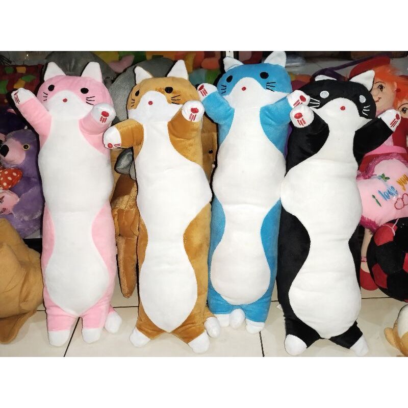 boneka guling kucing | Lazada Indonesia