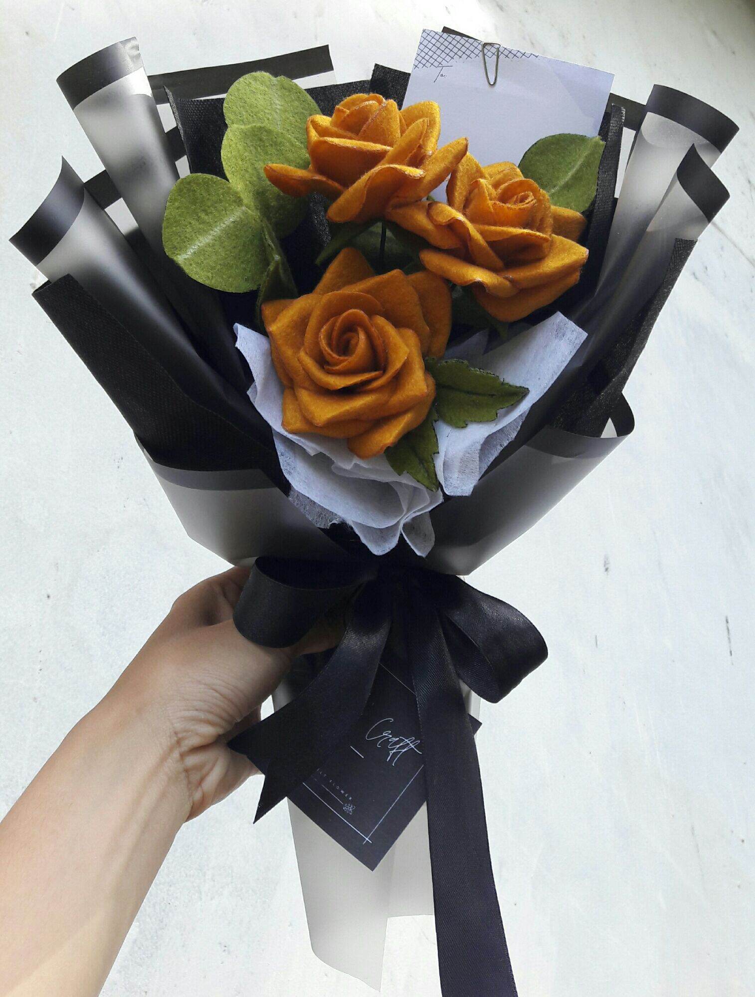 buket bunga mawar flanel buket bunga flanel buket bunga untuk wisuda ...