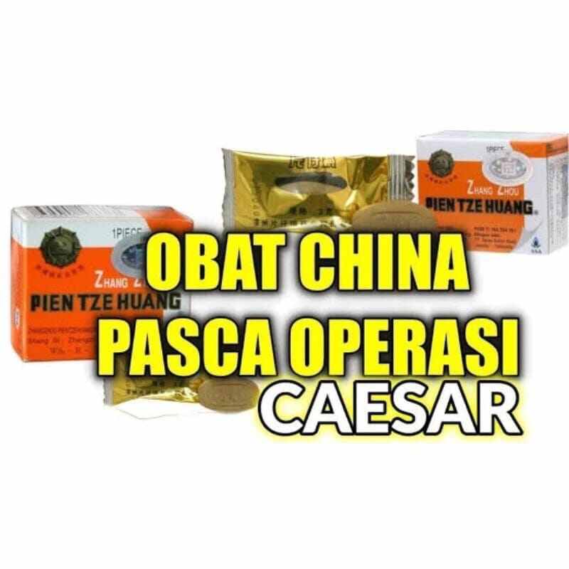 Pien Tze Huang asli 6 kapsul sembuhkan luka pasca oprasi, sesar dan ...
