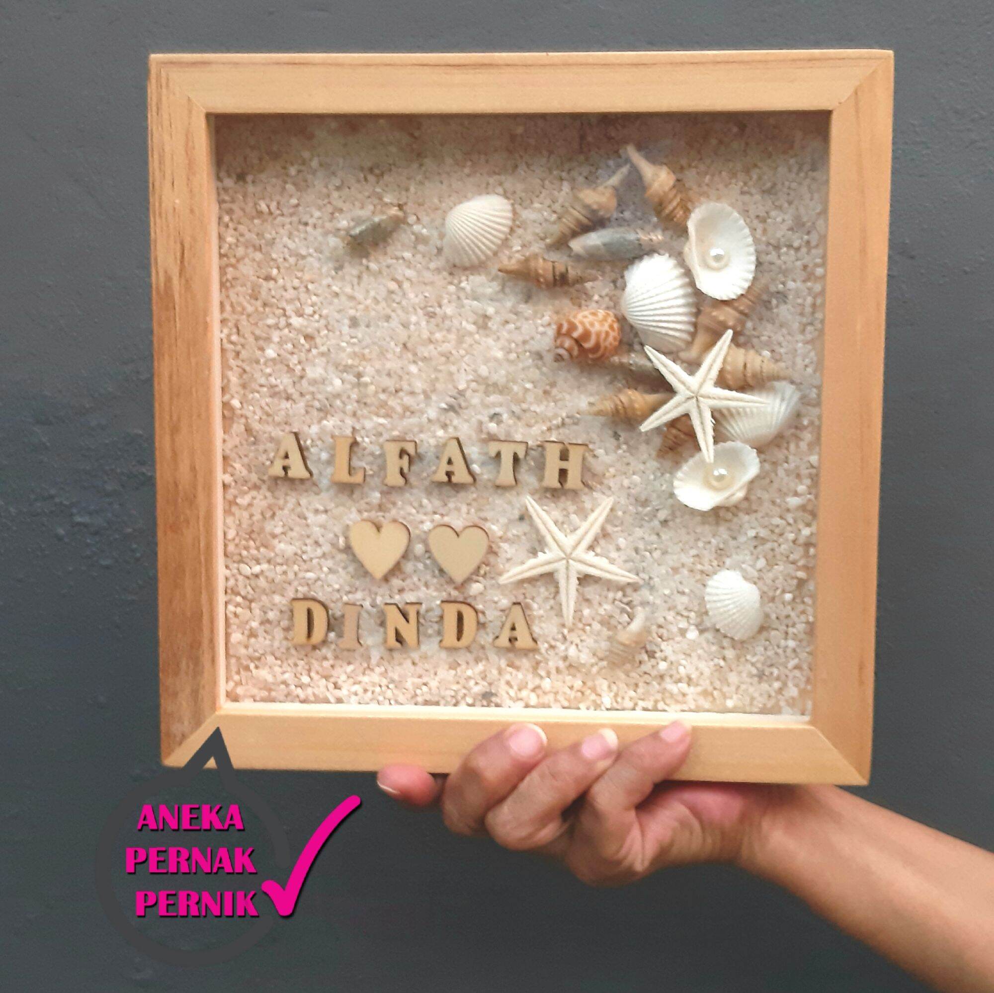 Kado Frame 3D Tema Laut FREE Box | Lazada Indonesia