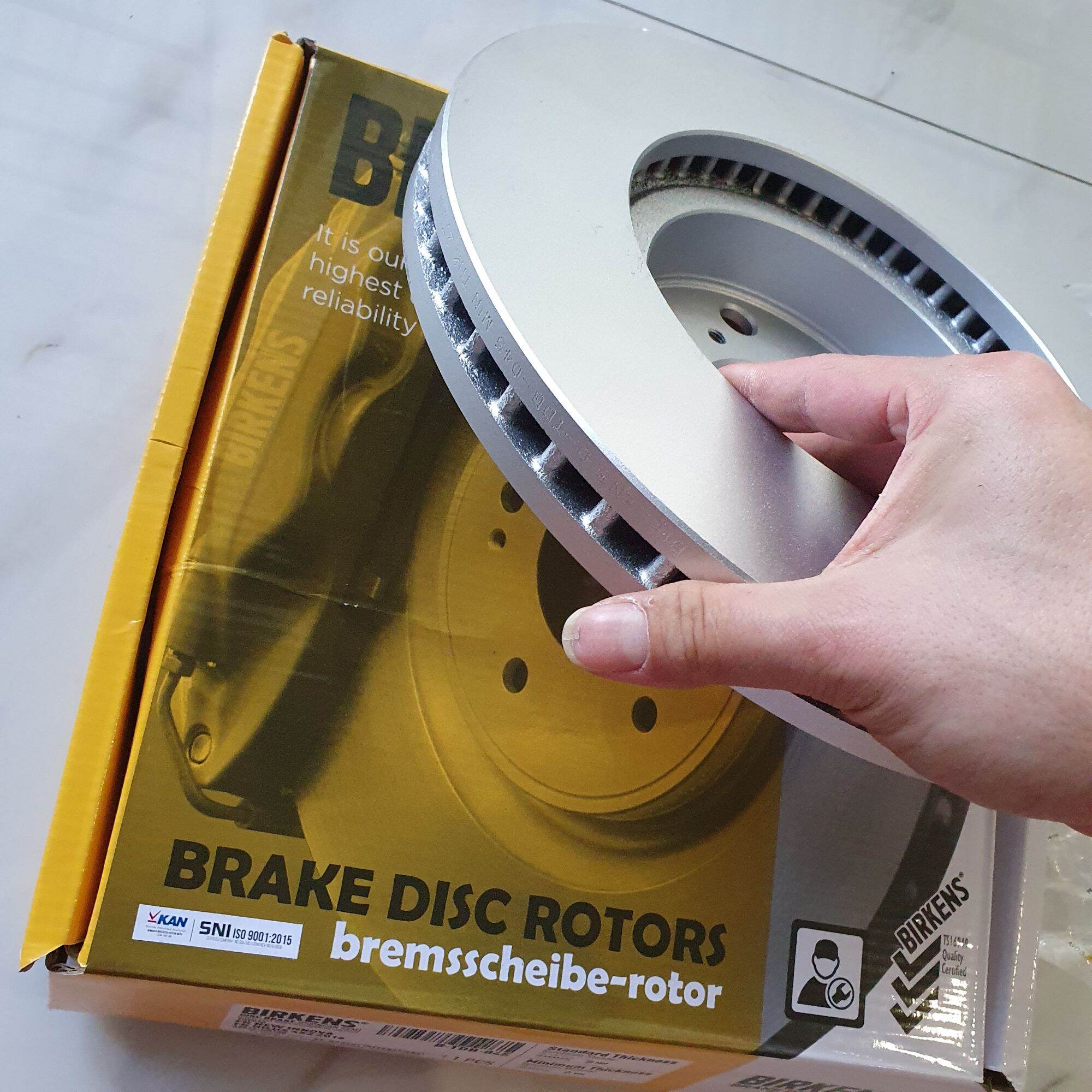 BIRKENS DISC BRAKE PIRINGAN REM DEPAN INNOVA REBORN / HILUX SINGLE ...