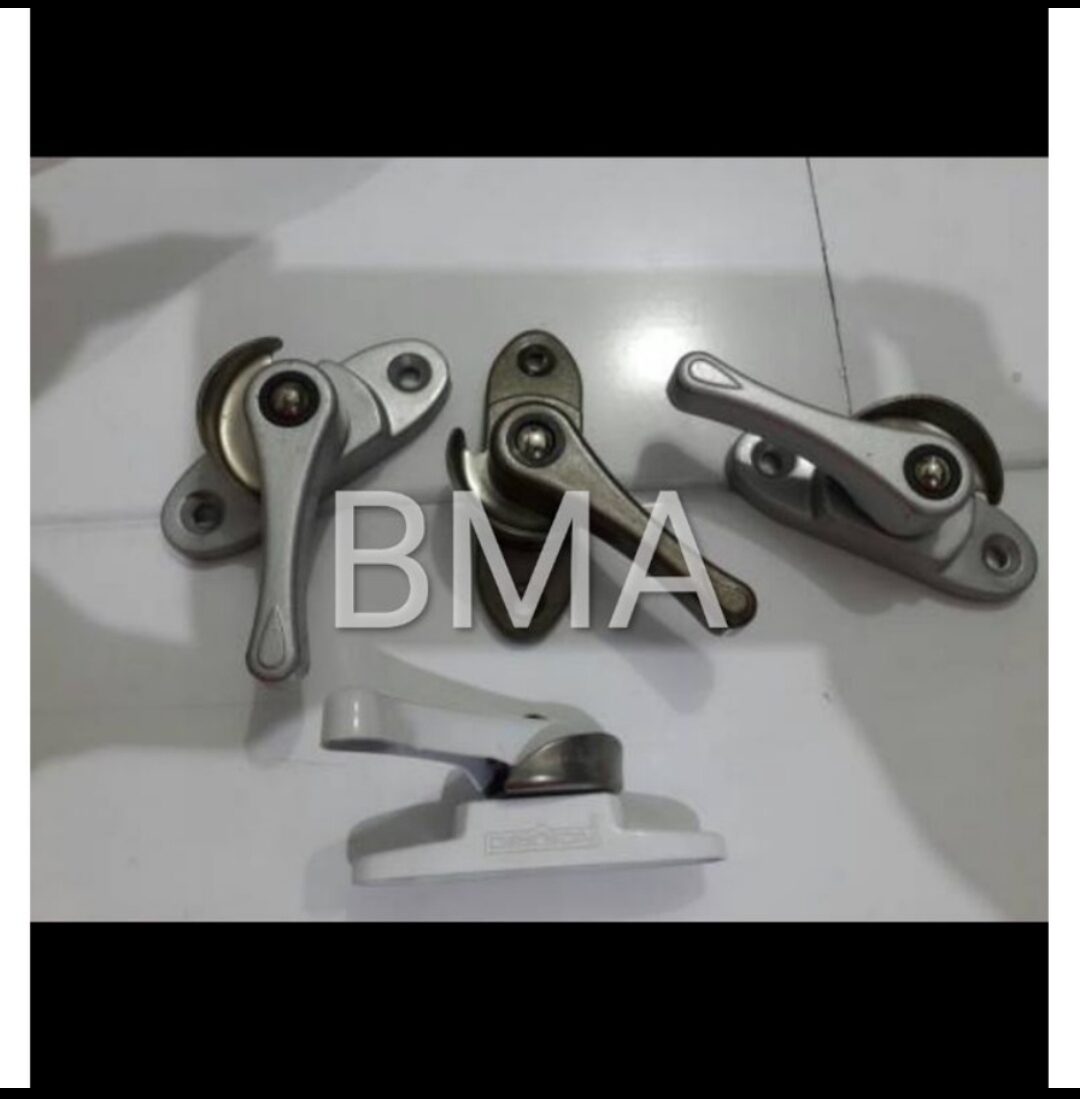 kunci jendela sliding aluminium / grendel kuping | Lazada Indonesia
