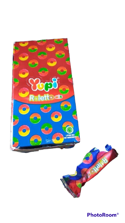 Yupi Roletto Mix box isi 12 pcs | Lazada Indonesia