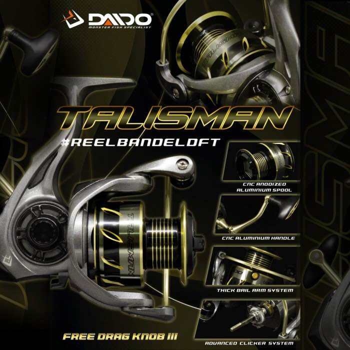 Reel Daido Magma / Daido Dark Knight / Daido Talisman Power Handle ...