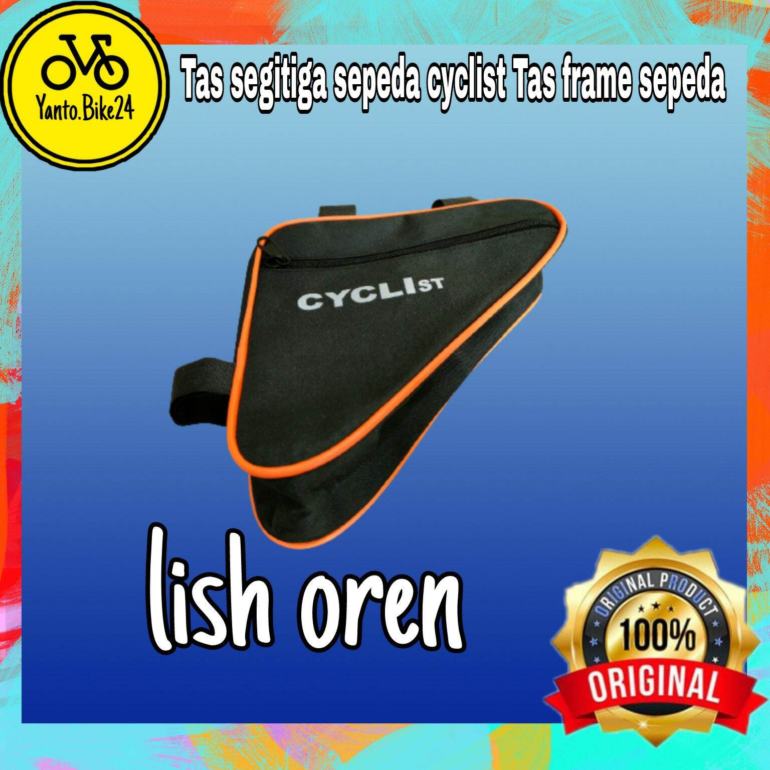 Tas Segitiga cyclist sepeda Mtb,bmx, Bahan 300D | Lazada Indonesia
