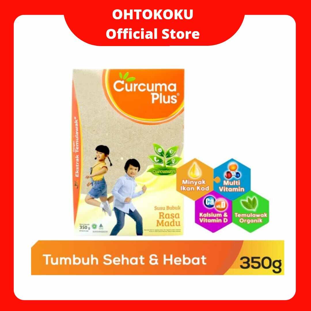 Curcuma Plus Susu Bubuk Ekstrak Temulawak 350 gr | Lazada Indonesia