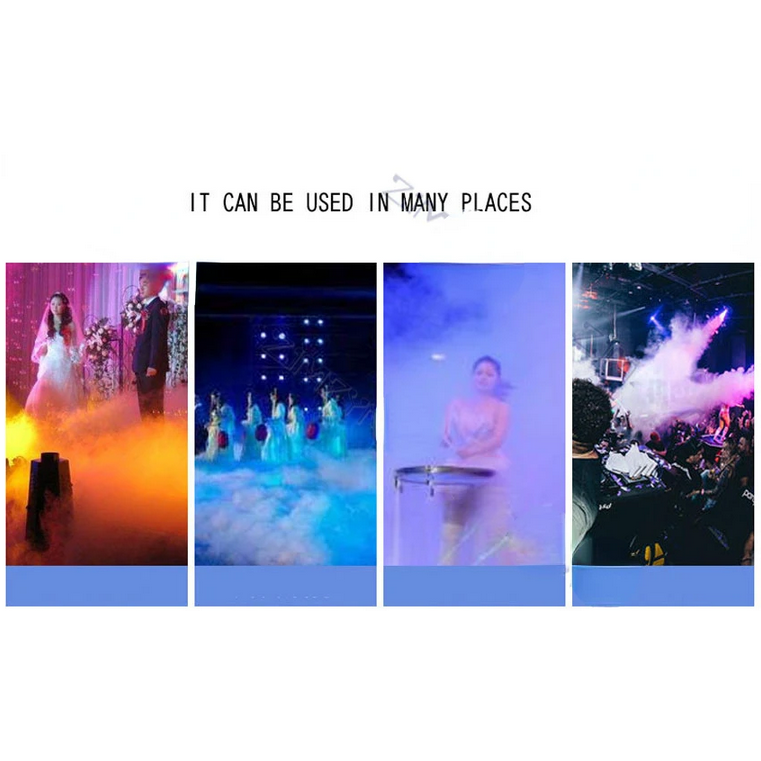 Mesin Pembuat Asap Kabut Sistem Fogger Panggung Stage DMX512 1500W with ...
