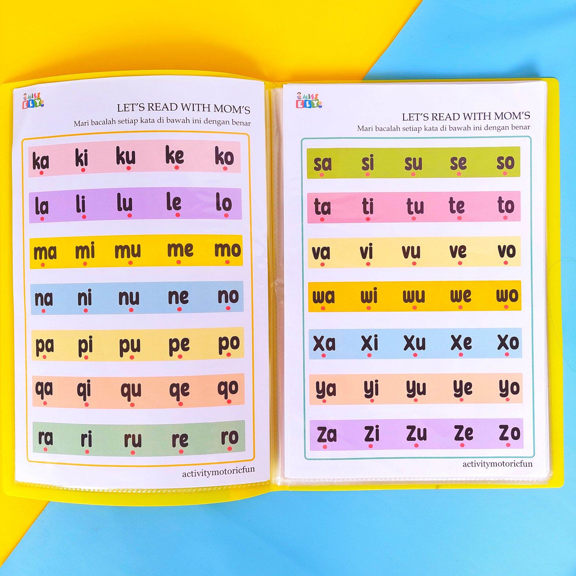 WORKSHEET CALISTUNG PAUD TK | Lazada Indonesia