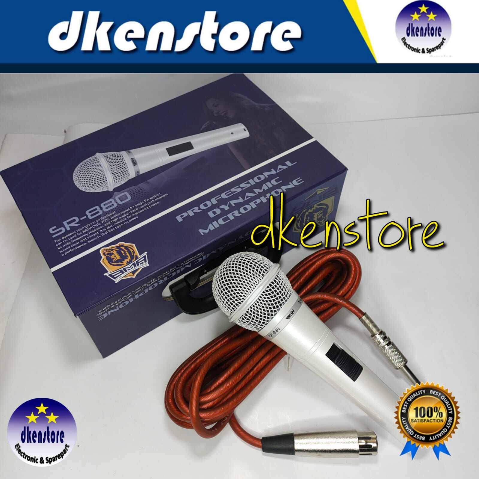 Mic BMA SR880 microphone Mik original | Lazada Indonesia