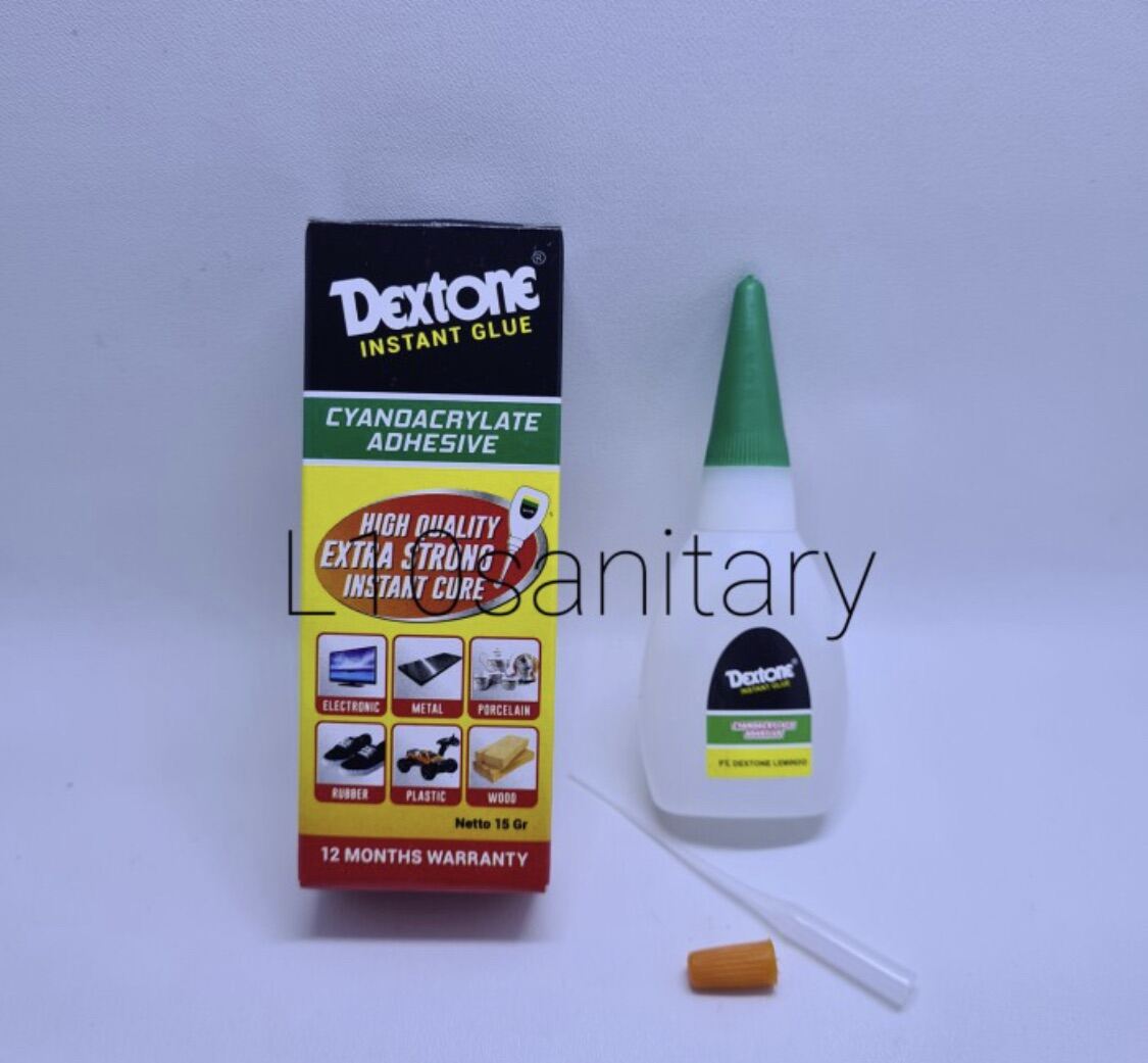 Lem Tetes Dextone / Lem Korea Instant / Cyanoacrylate Adhesive Dextone ...
