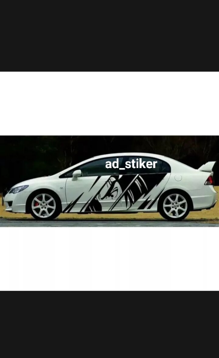 stiker mobil sedan Corolla BMW mersey vios stiker animasi sticker body ...