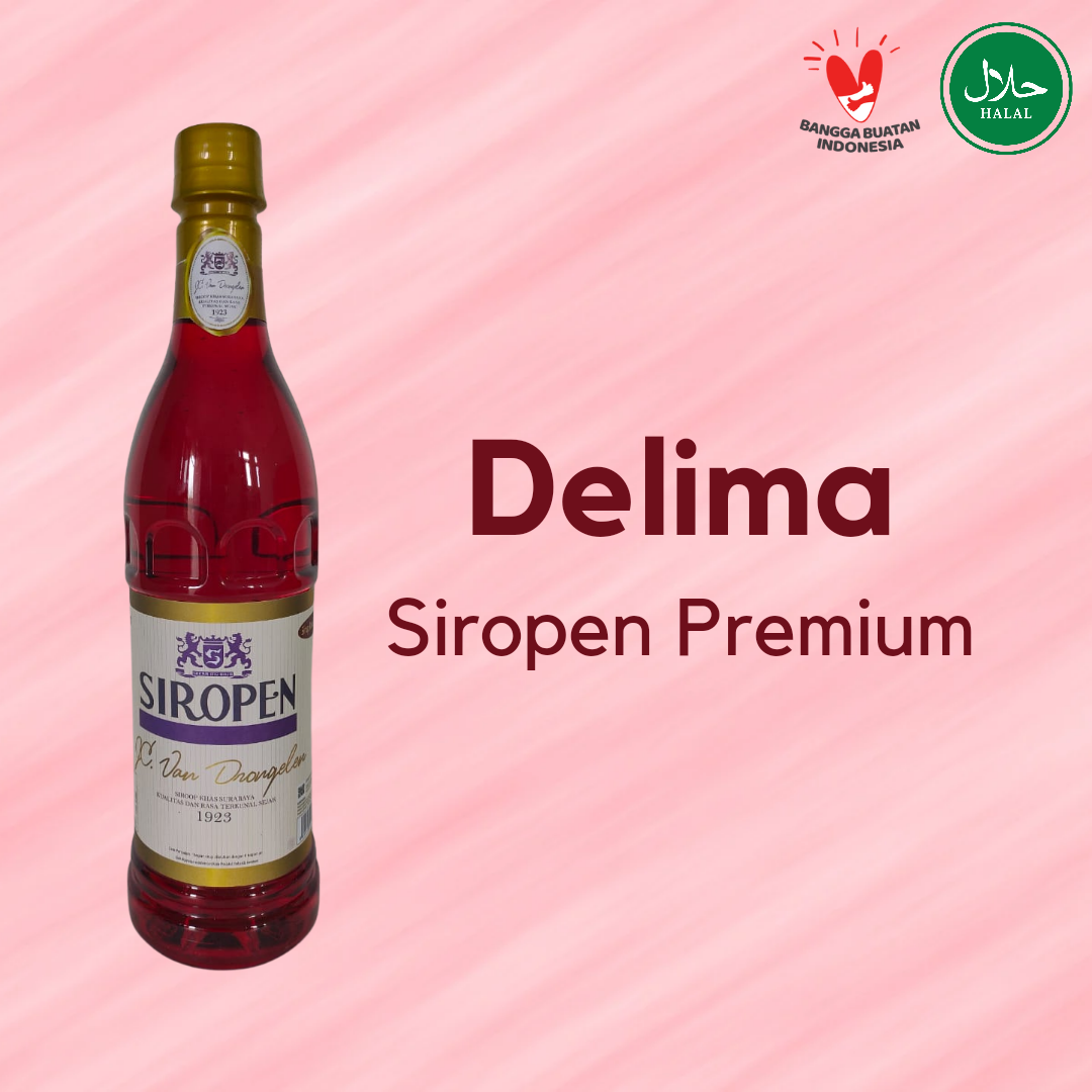 Sirup Delima Siropen Premium Flavouring Syrup 700 Ml | Lazada Indonesia