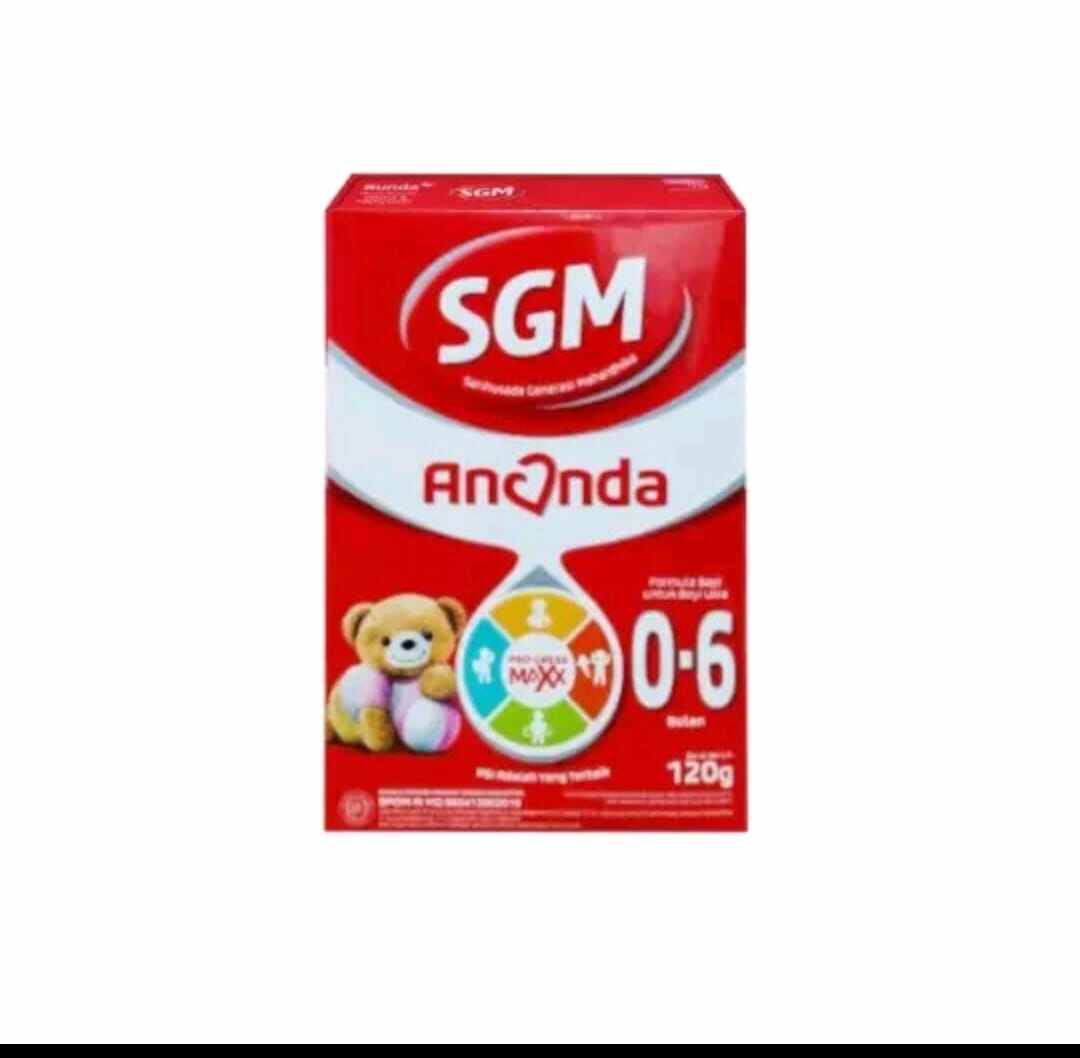 Susu SGM Ananda 0-6 Bulan Complinutri Susu Formula Kemasan 120gr ...