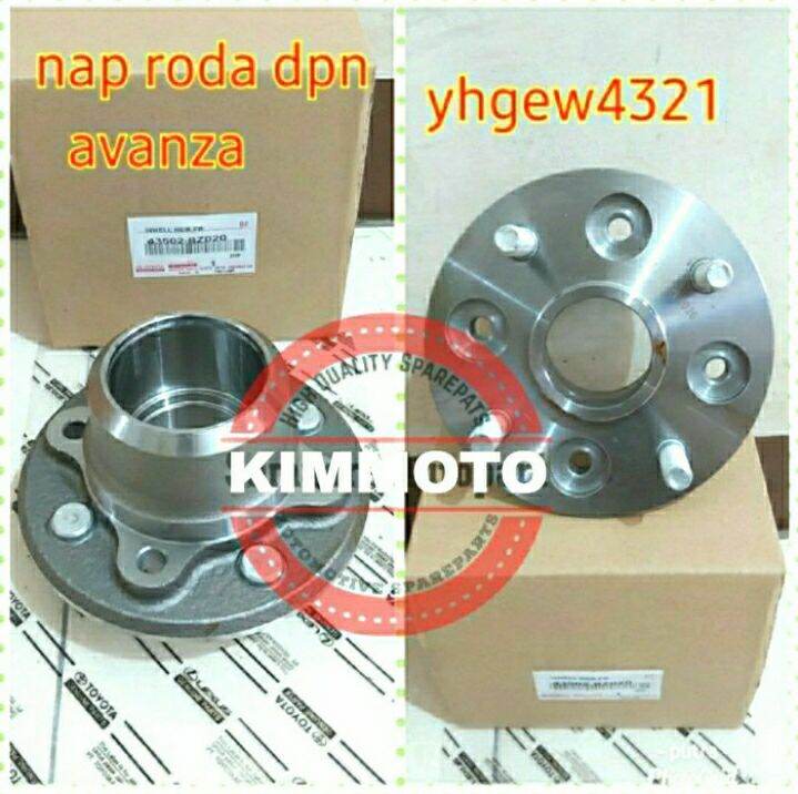 NAP RODA DEPAN HUB WHEEL FRONT NUB RODA DEPAN AVANZA XENIA | Lazada ...