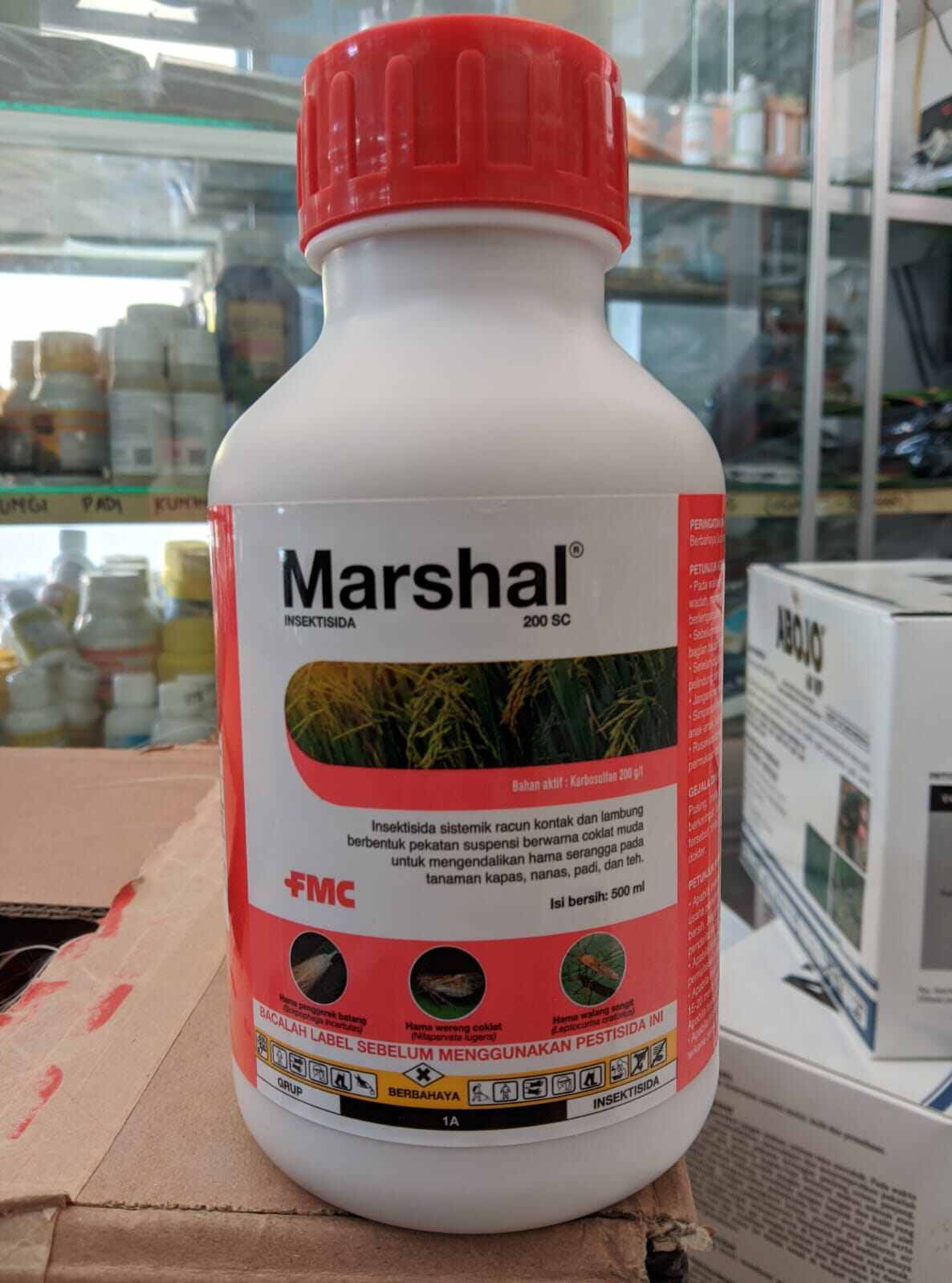 Insektisida Marshal 200 SC Botol Merah 500 ML | Lazada Indonesia