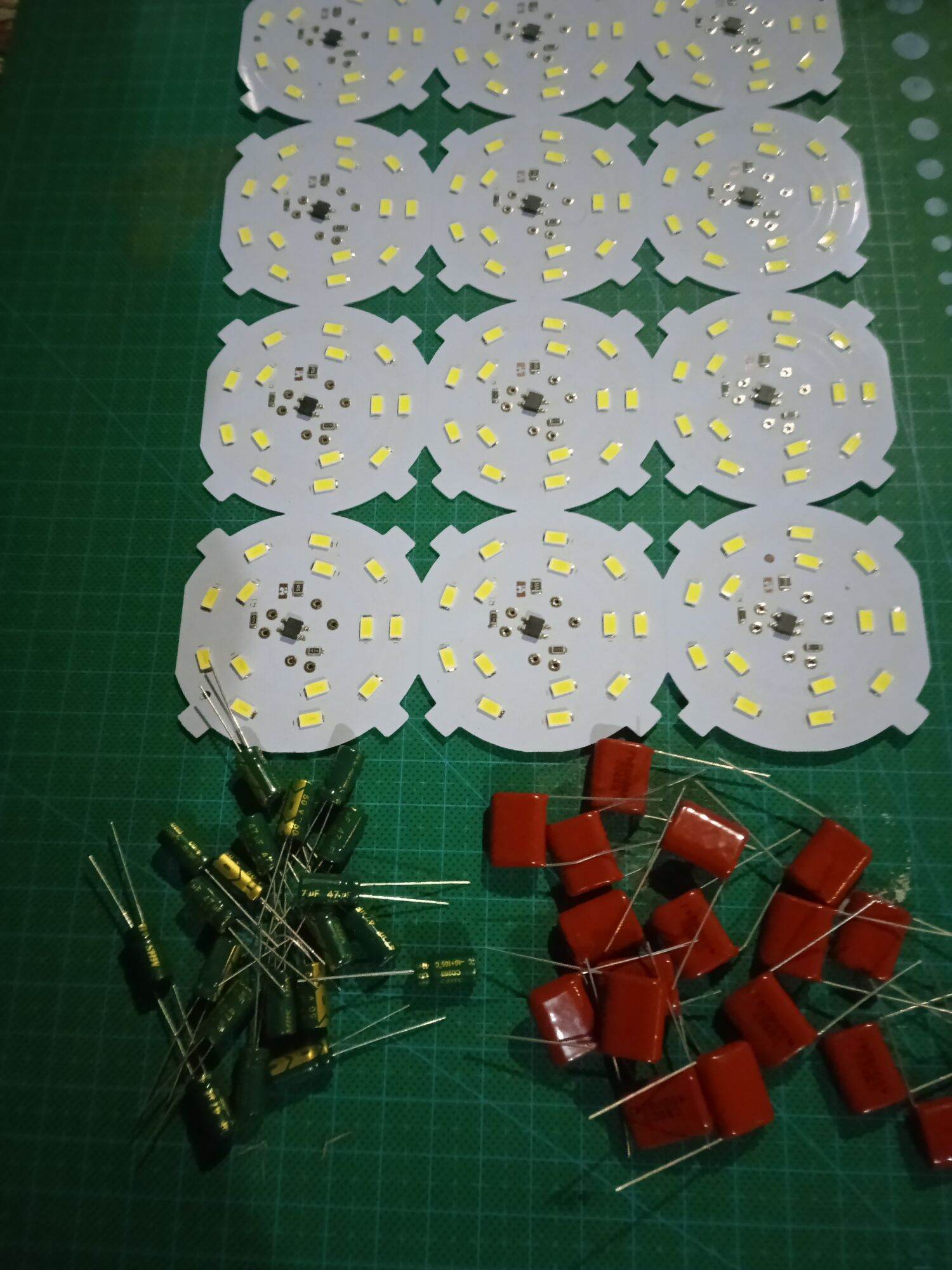 Promo bulan Mei ,PCB lampu LED 15 Watt AC dan komponen lengkap Millar ...