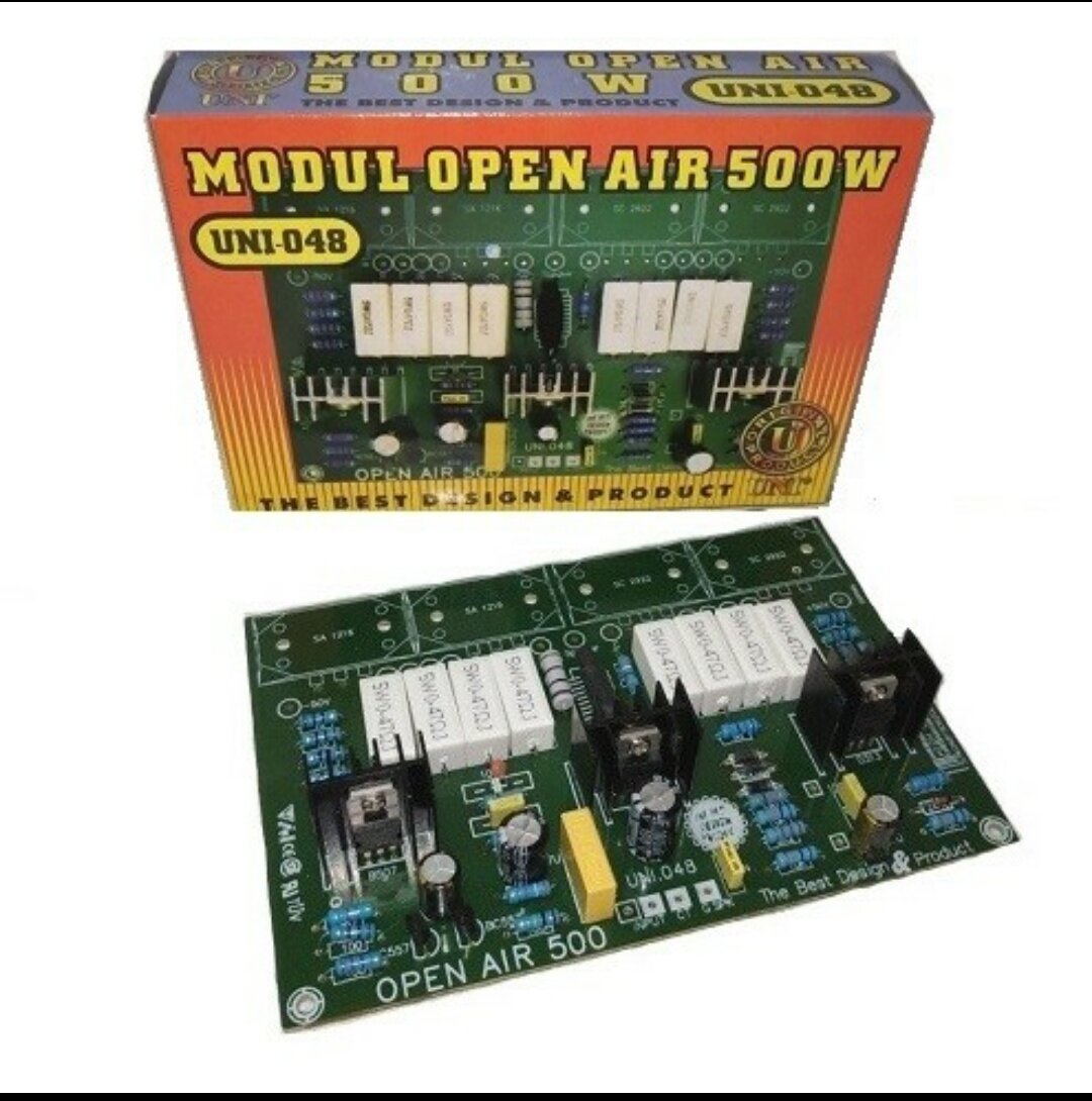kit modul power amplifier mono 500w open air | Lazada Indonesia