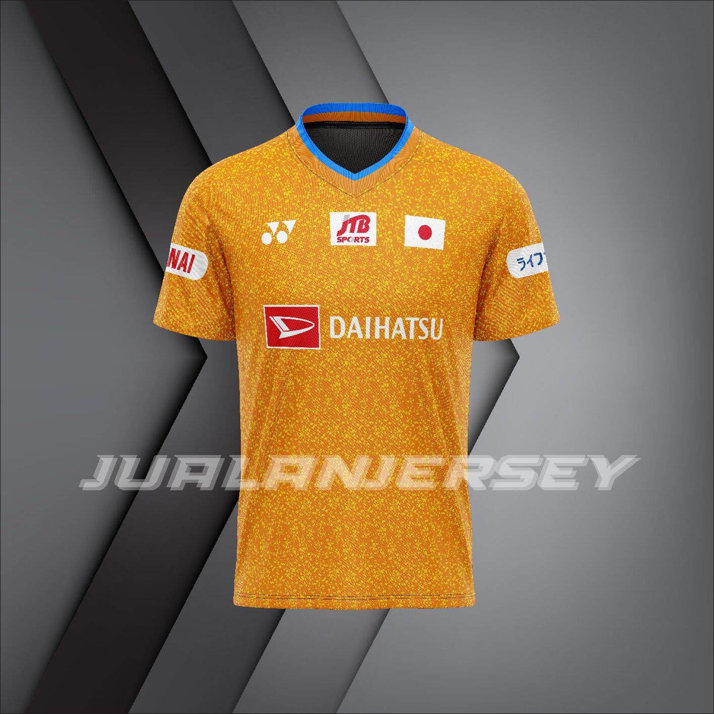 Jersey badminton Japan series 2022 gratis request nama | Lazada Indonesia