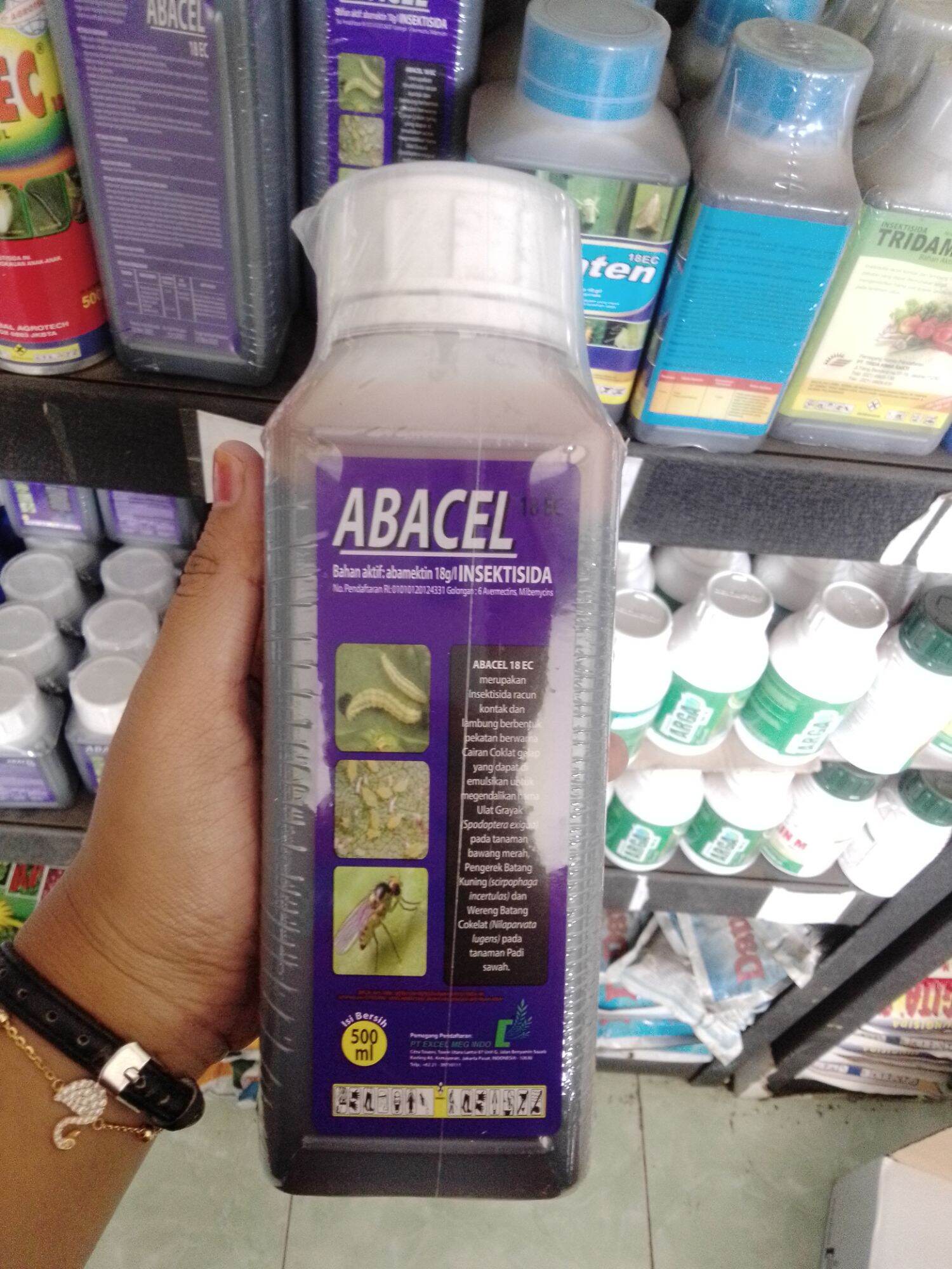 Abacel 500ml insektisida pestisida Obat Pertanian obat sawah obat hama ...