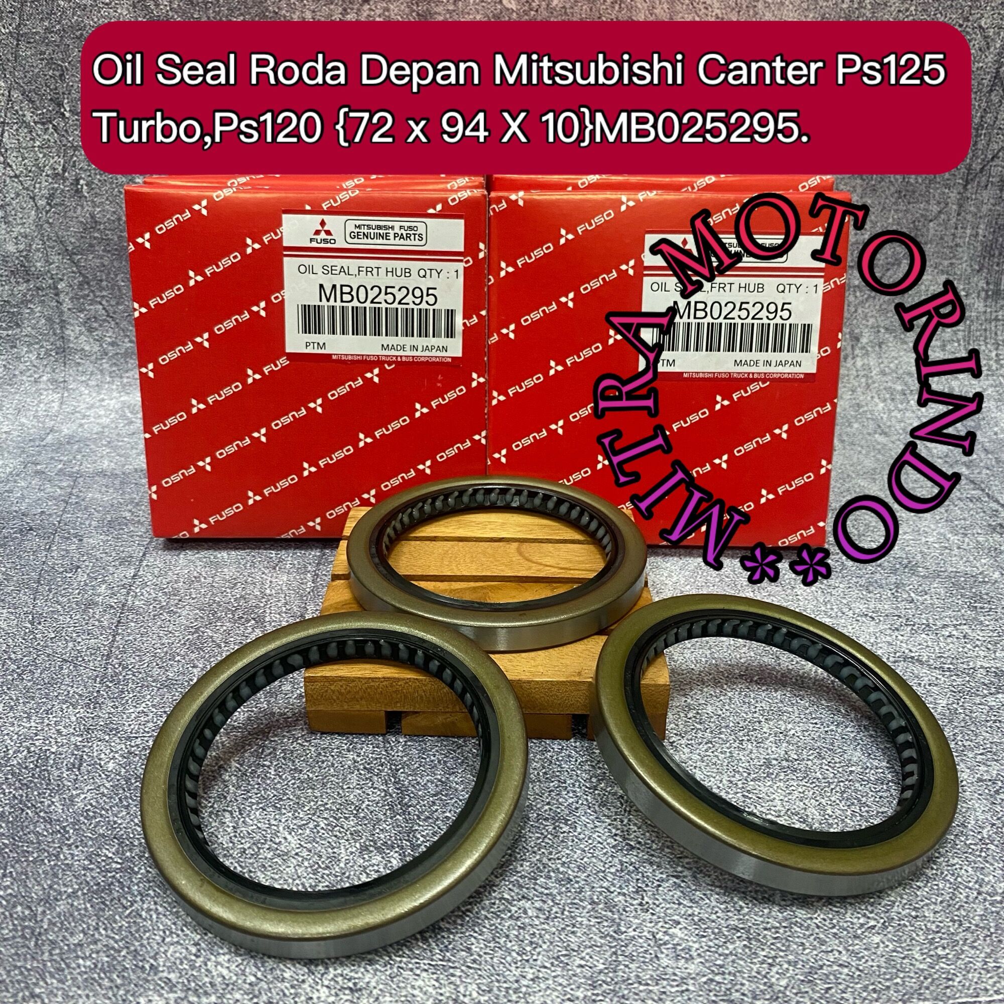 Oil Seal Roda Depan Mitsubishi Canter PS 125/Turbo PS120 72x94x10 ...